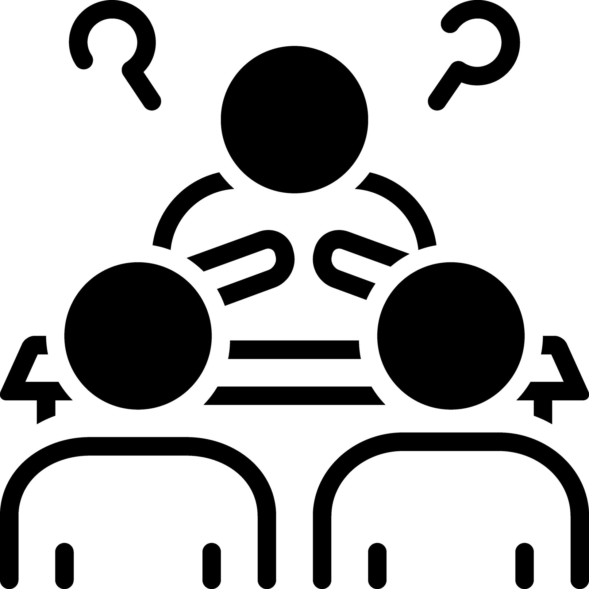 solid icon for considered 24930692 Vector Art at Vecteezy