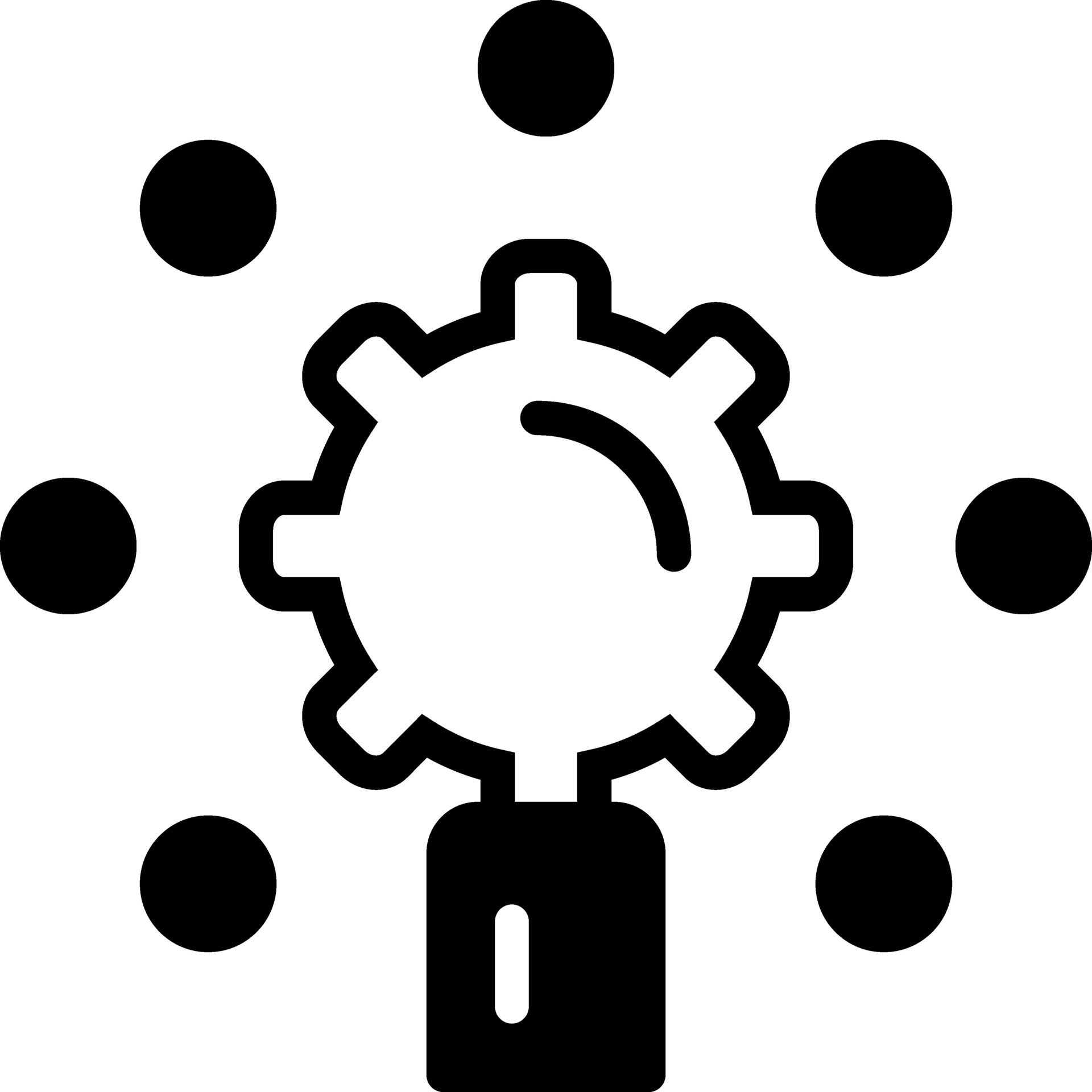 solid icon for digitisation 24930731 Vector Art at Vecteezy