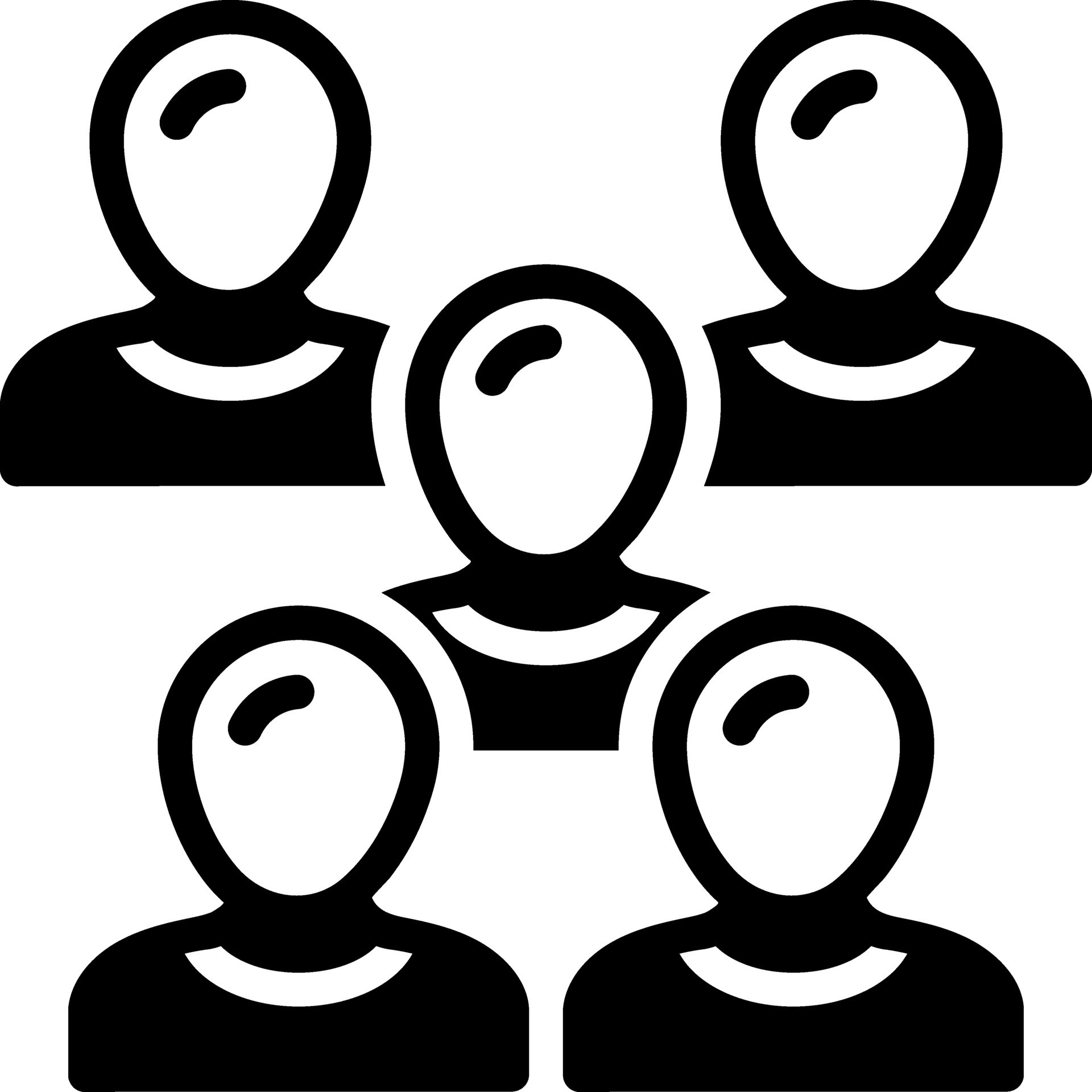 solid icon for crowd 24930972 Vector Art at Vecteezy