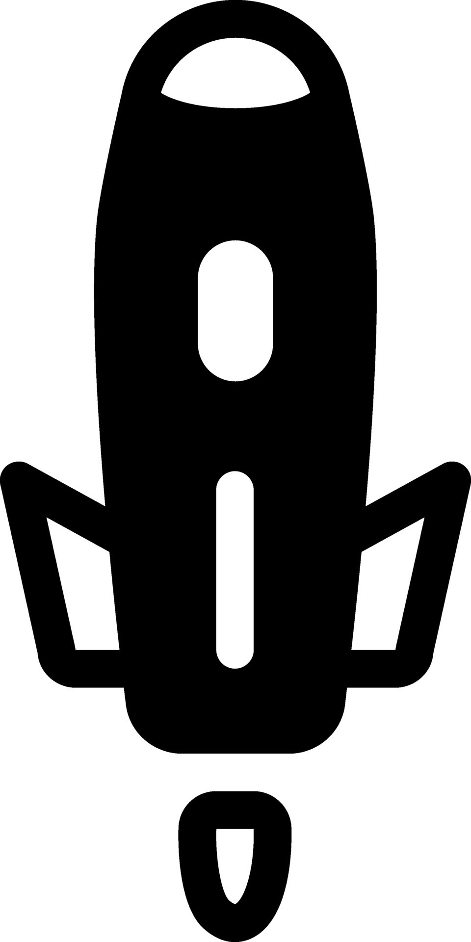 solid icon for rocket 24931084 Vector Art at Vecteezy