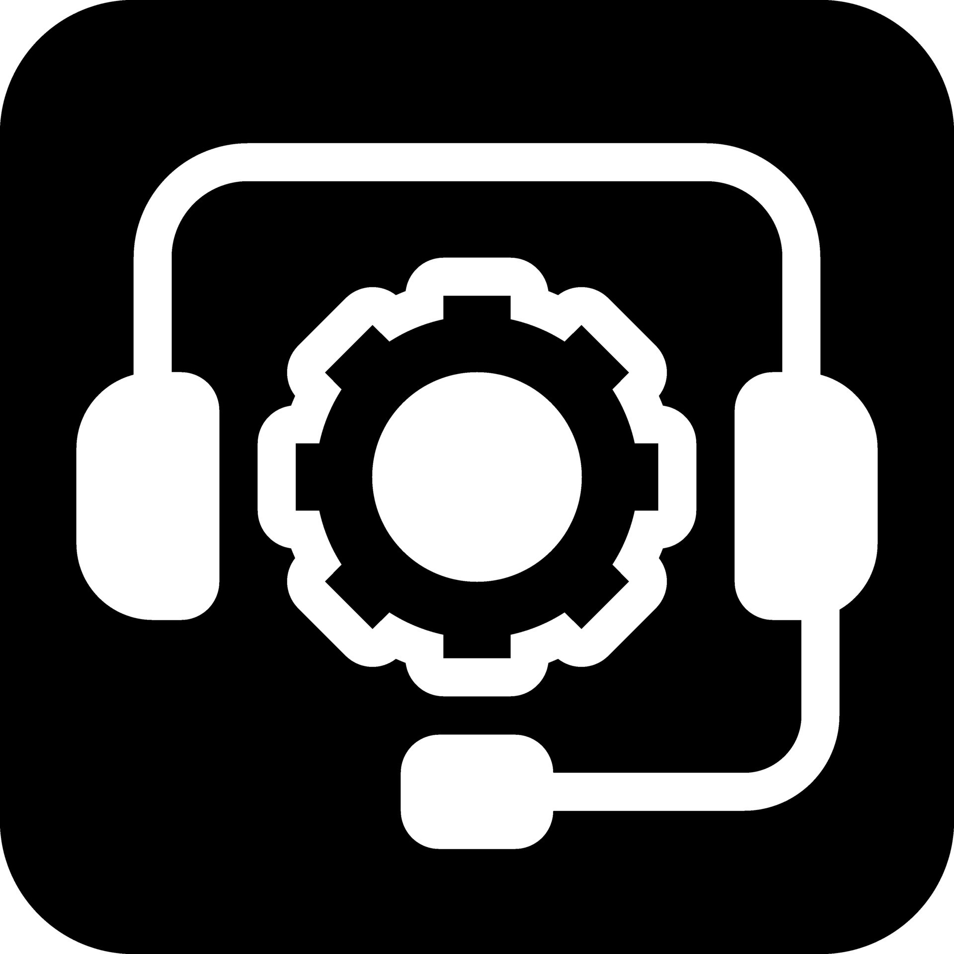 solid icon for support 24931092 Vector Art at Vecteezy