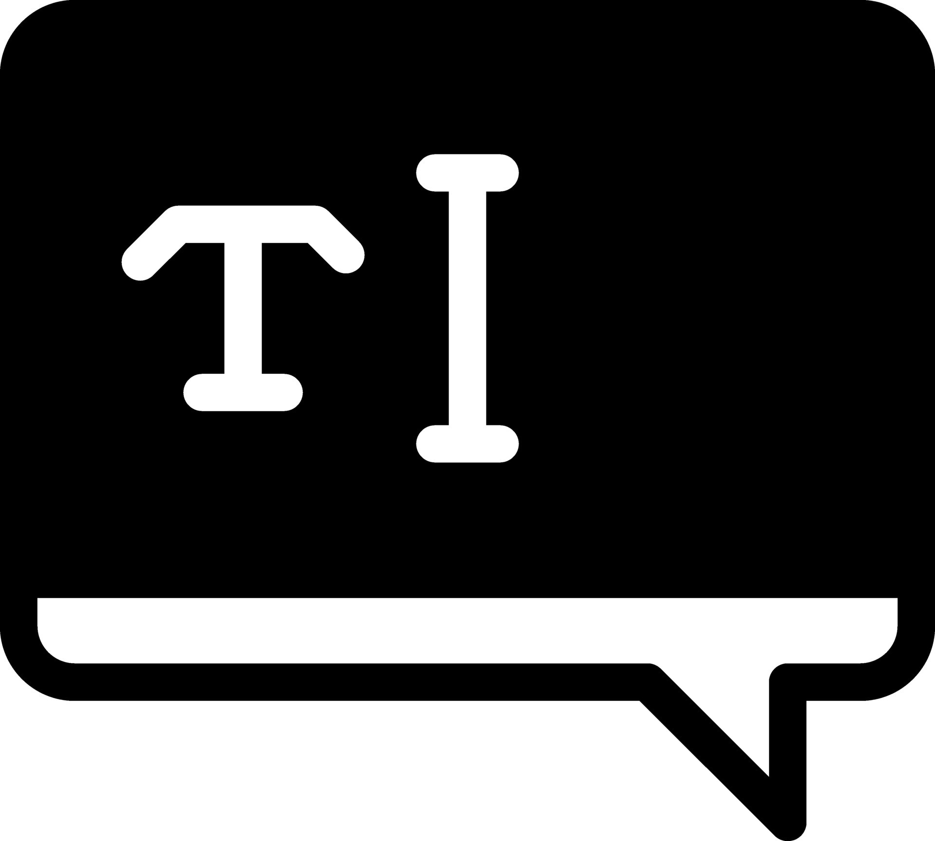 solid icon for text 24931131 Vector Art at Vecteezy