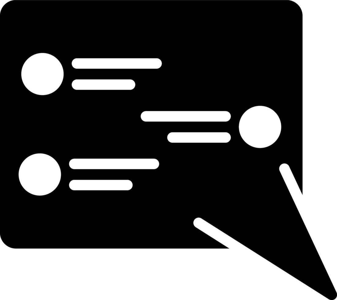 solid icon for messages 24931372 Vector Art at Vecteezy