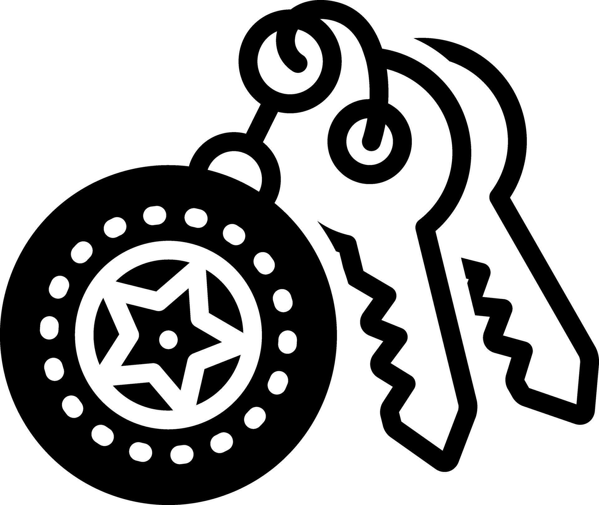 solid icon for keyholder 24931466 Vector Art at Vecteezy