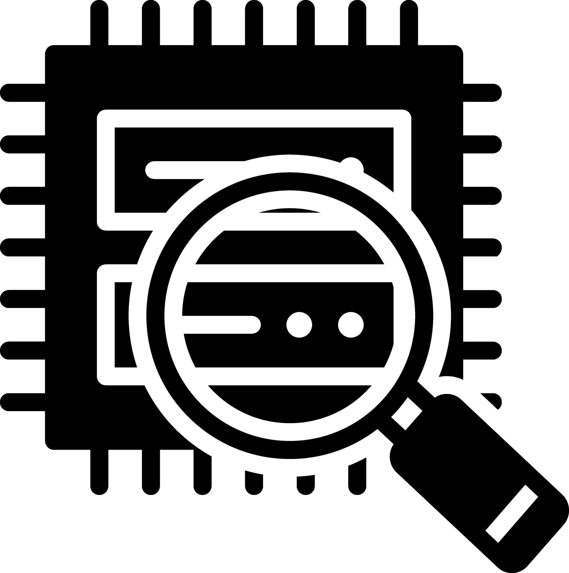 solid icon for data 24931726 Vector Art at Vecteezy