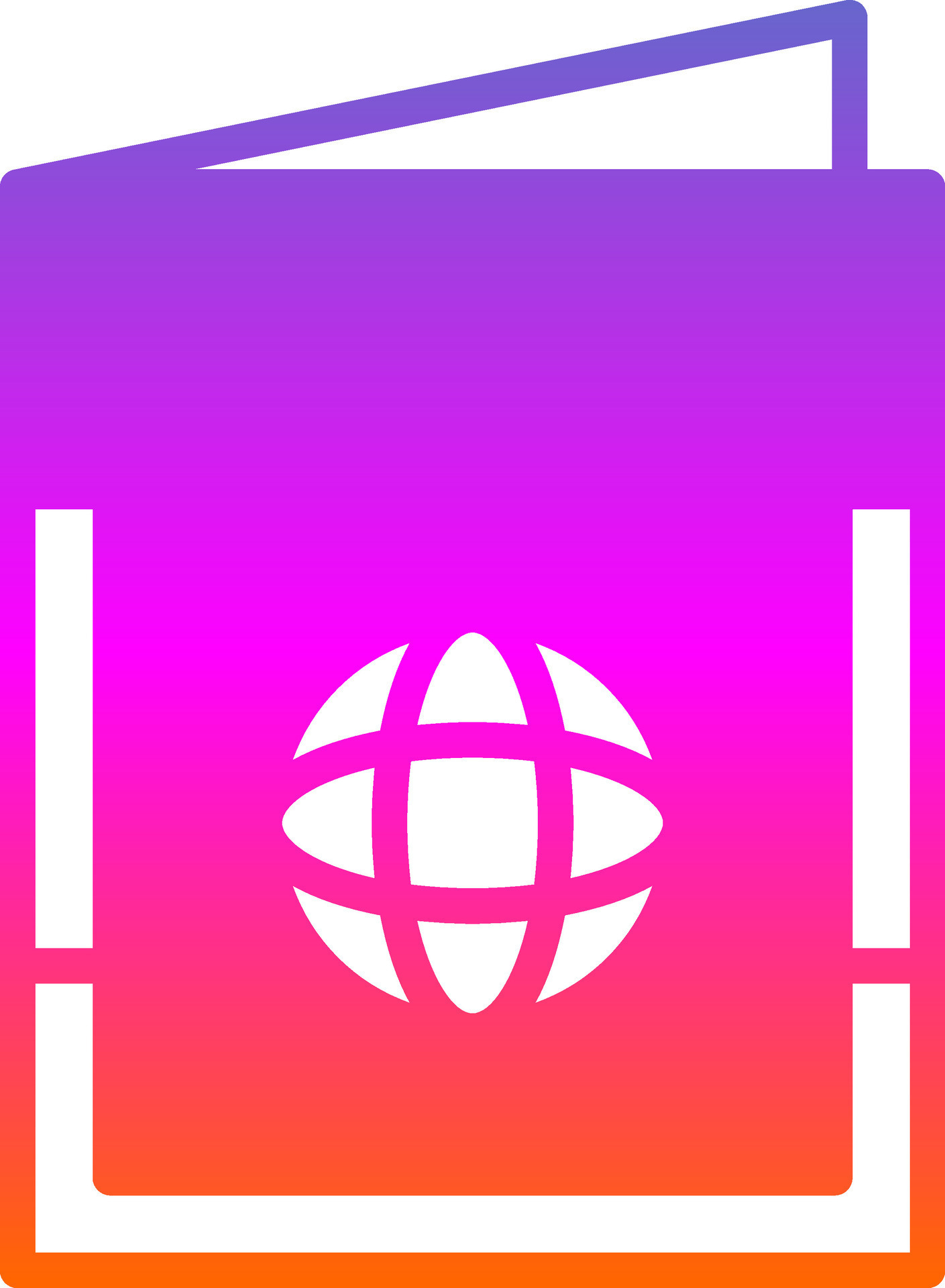 International Passport Vector Icon Design 24933566 Vector Art At Vecteezy