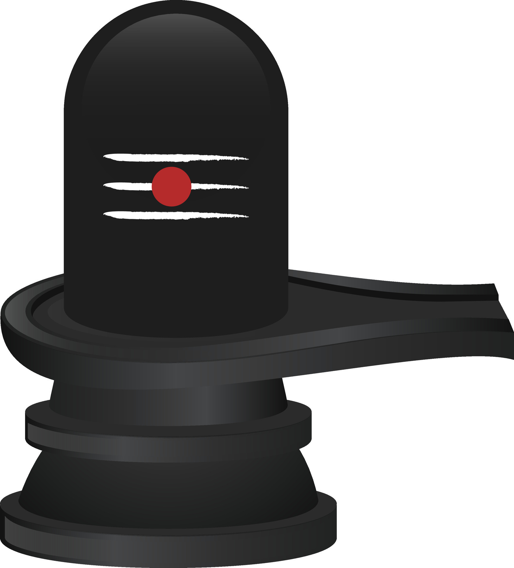 Black Shiva Lingam Statue Element On White Background. 24934818 Vector ... Black Shiva Lingam Statue Element On White Background. 24934818 Vector ...
