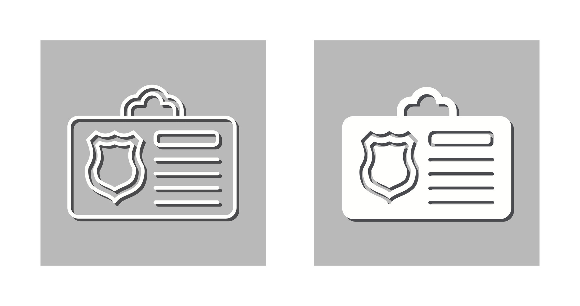 Id Card Vector Icon 24937456 Vector Art at Vecteezy