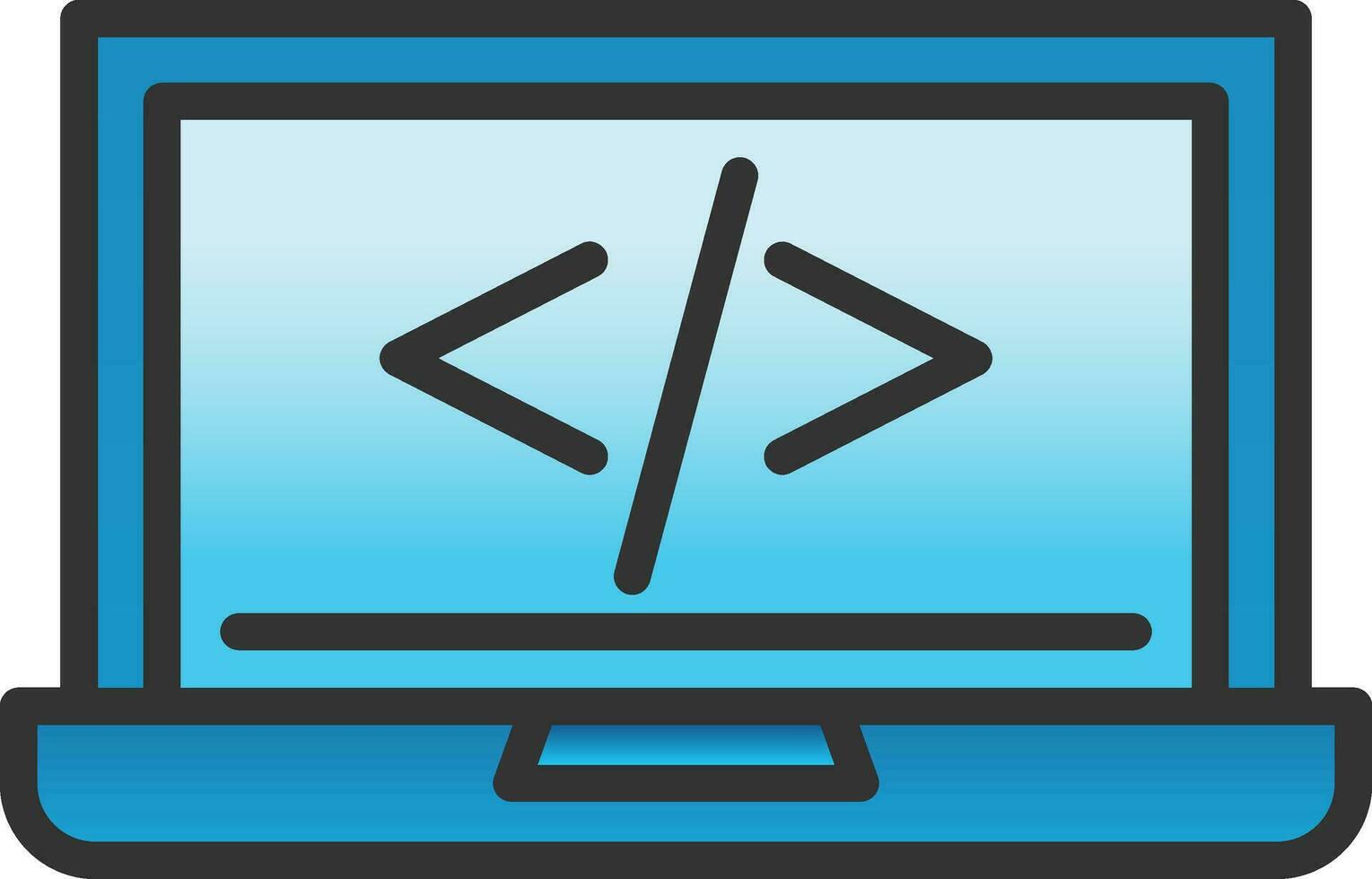 code programming Vector Icon Design 24938326 Vector Art at Vecteezy