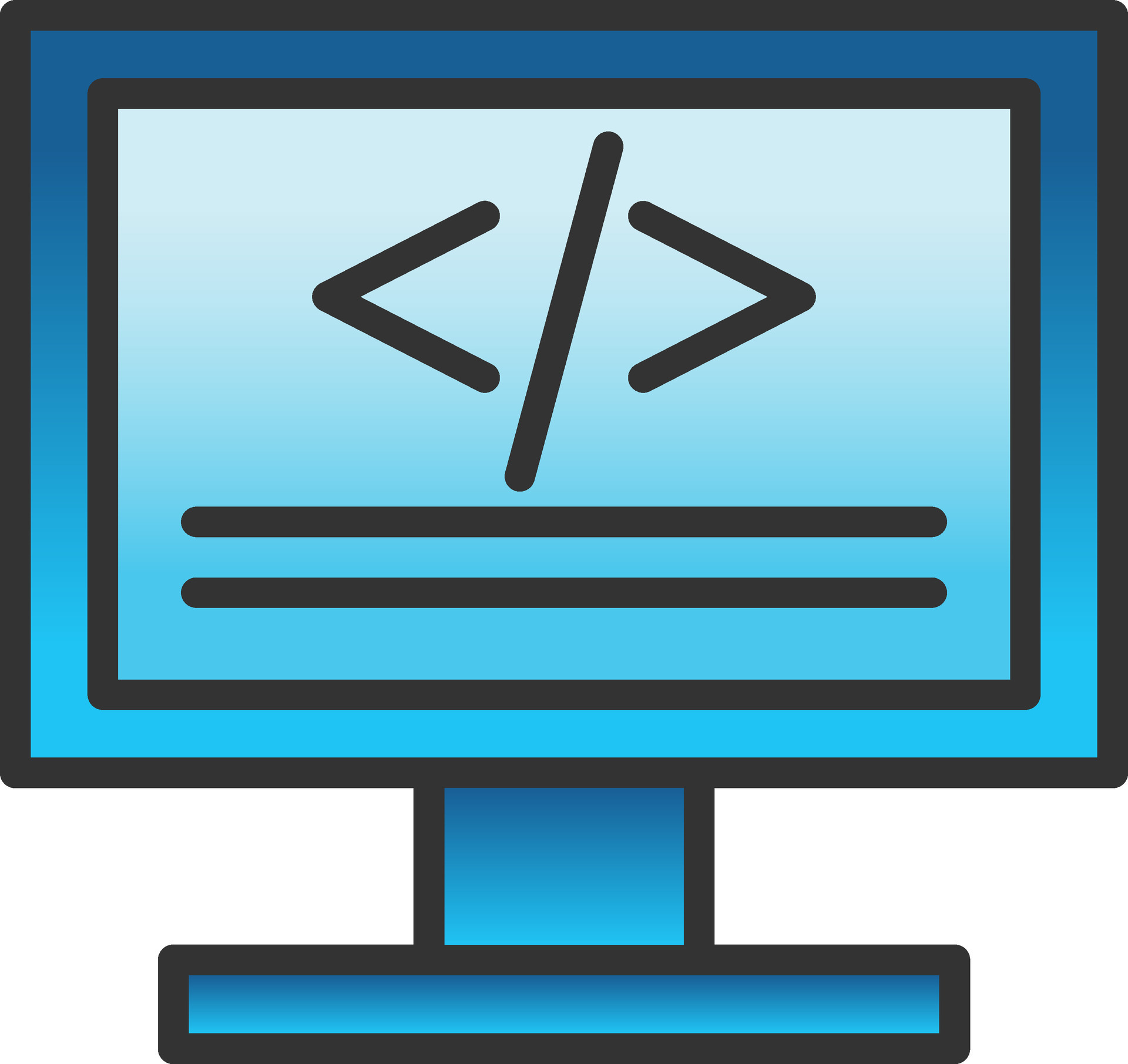 Coding Vector Icon Design 24938477 Vector Art at Vecteezy