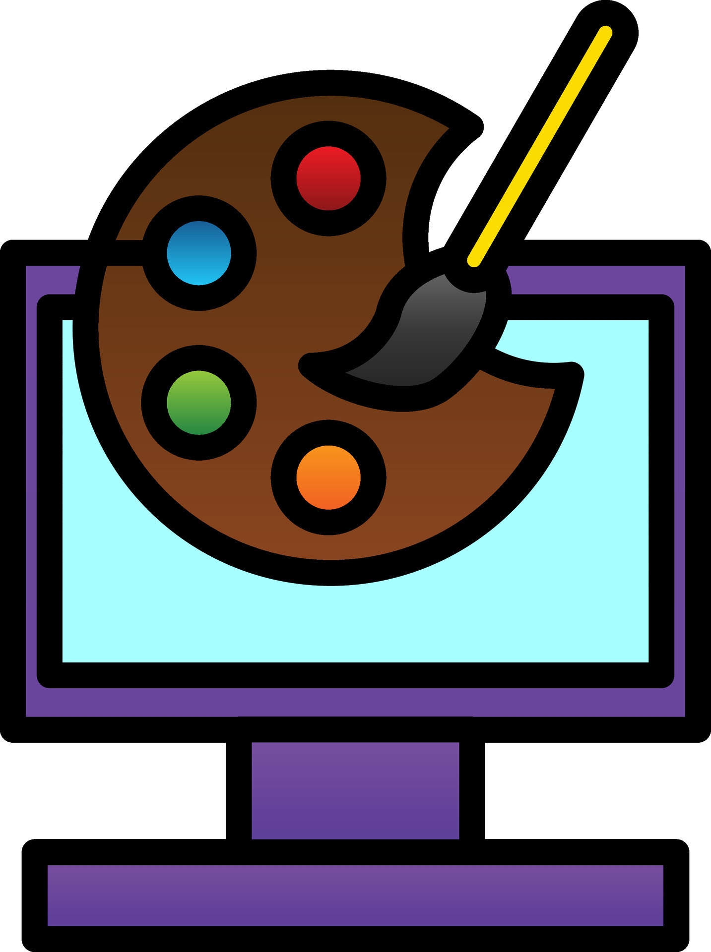 Art Vector Icon Design 24938532 Vector Art at Vecteezy