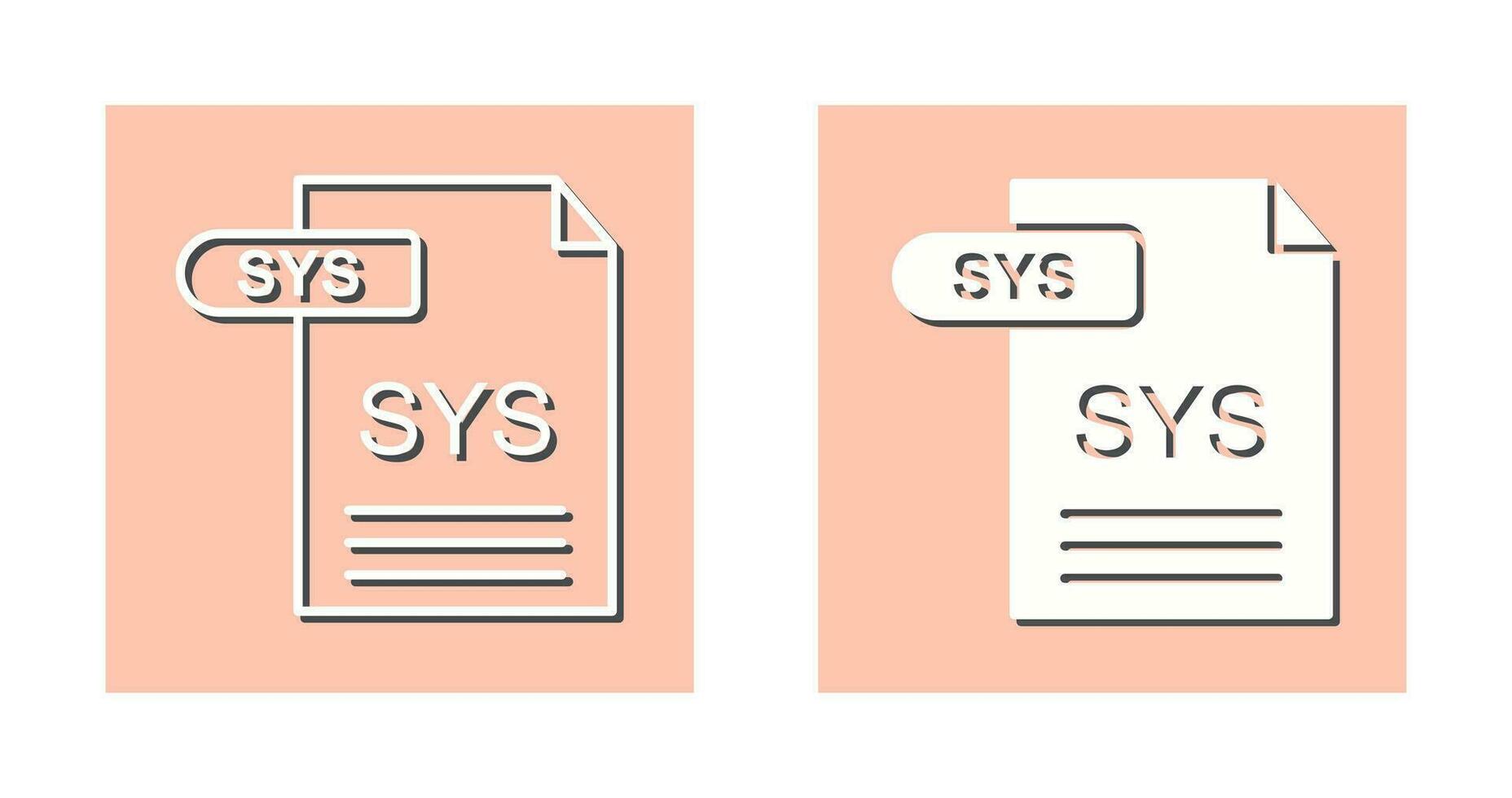 SYS Vector Icon 24950484 Vector Art at Vecteezy