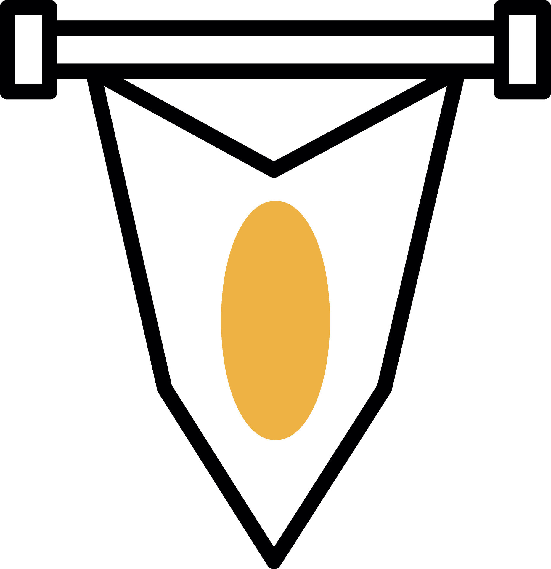 Pennant Vector Icon Design 24951551 Vector Art At Vecteezy