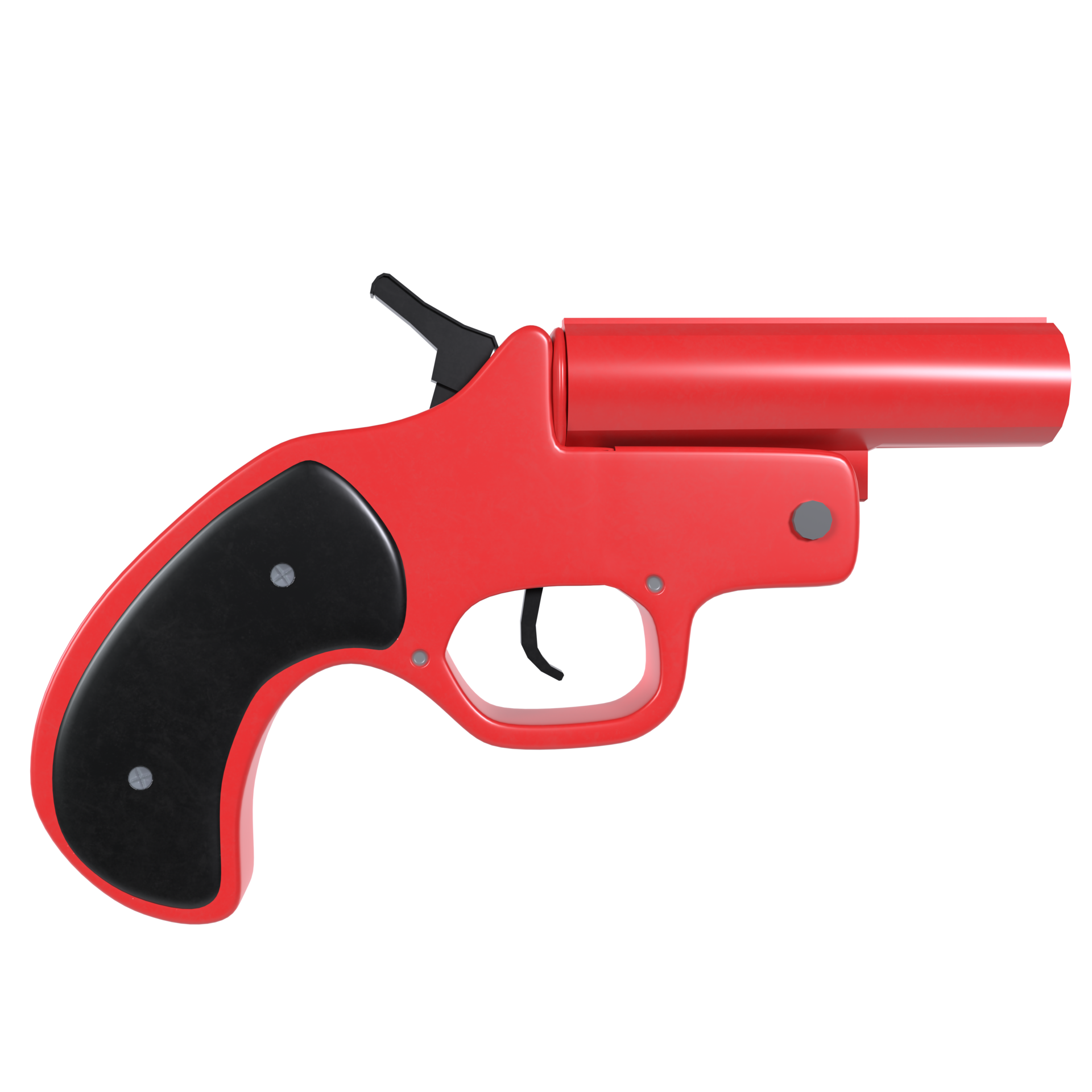3d Rendering Of Flare Gun 24952045 Png