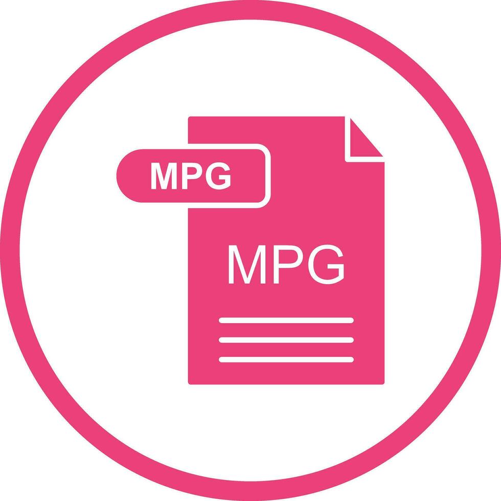 MPG Vector Icon 24955705 Vector Art at Vecteezy
