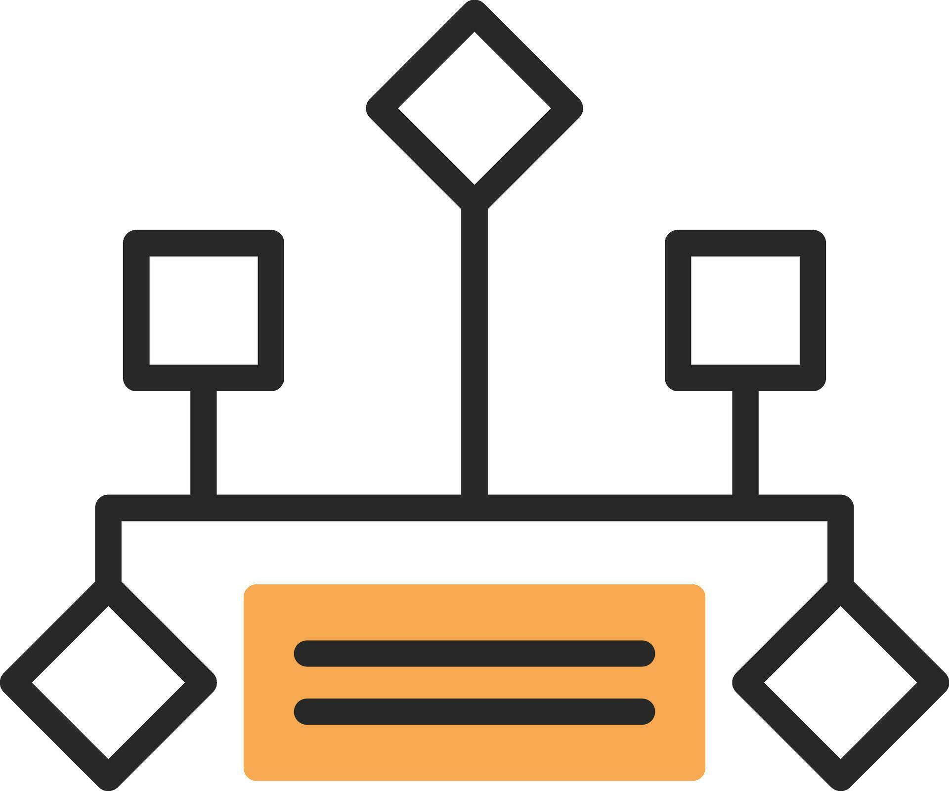 Hierarchical structure Vector Icon Design 24956206 Vector Art at Vecteezy