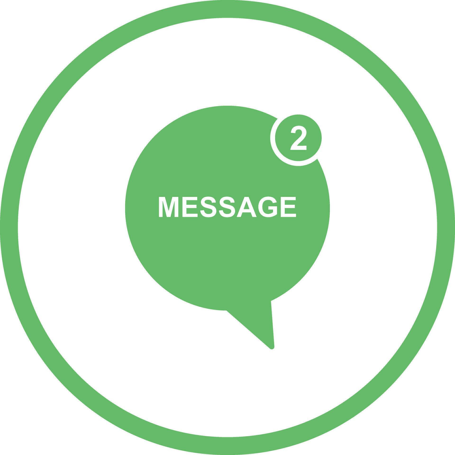 Message Bubbles Vector Icon 24956249 Vector Art at Vecteezy