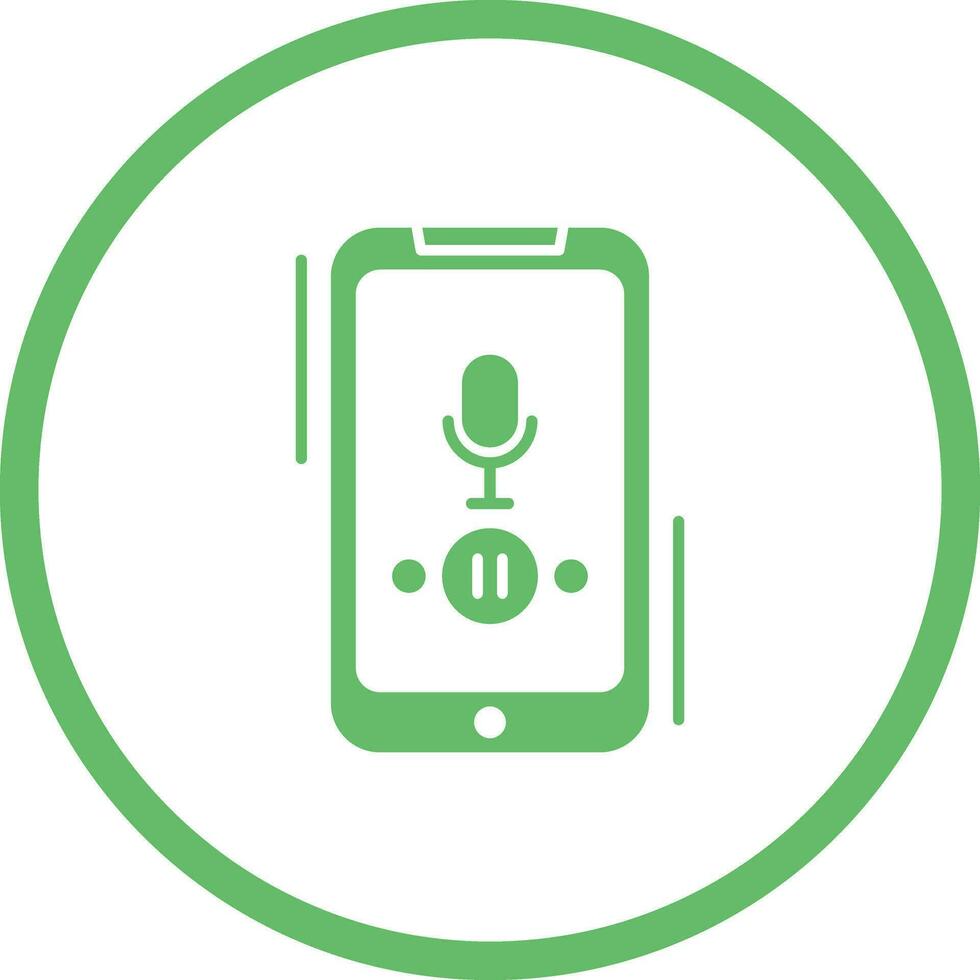 Voice Record Vector Icon 24956496 Vector Art at Vecteezy