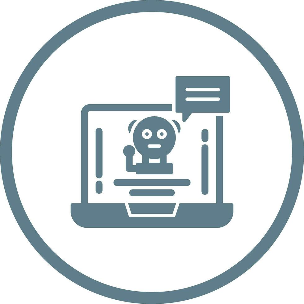 icono de vector de bot de chat 24957747 Vector en Vecteezy