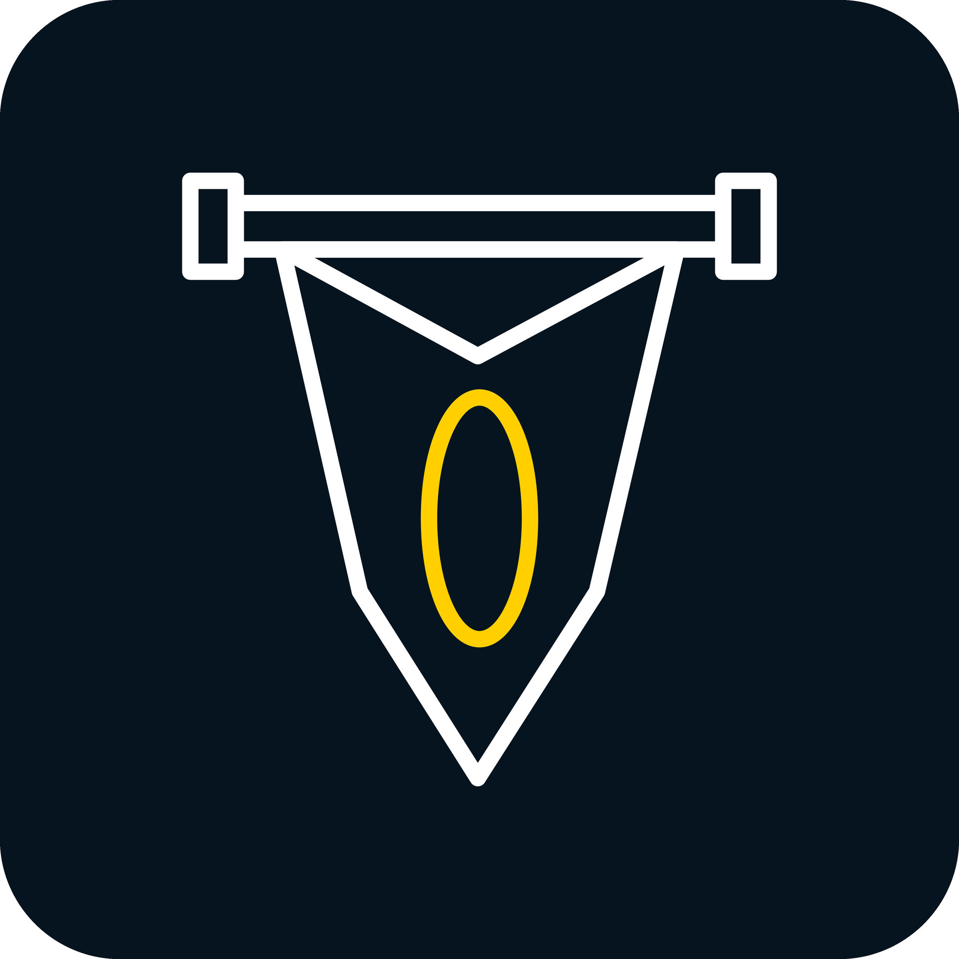 Pennant Vector Icon Design 24958414 Vector Art at Vecteezy