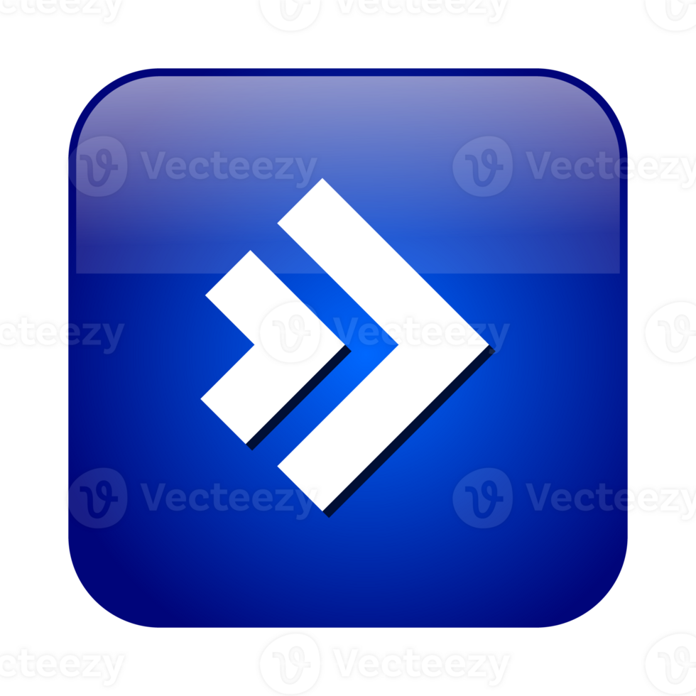 Arrow Icon, 3D Glossy Realistic Arrow Button, Shiny Arrow Button ...