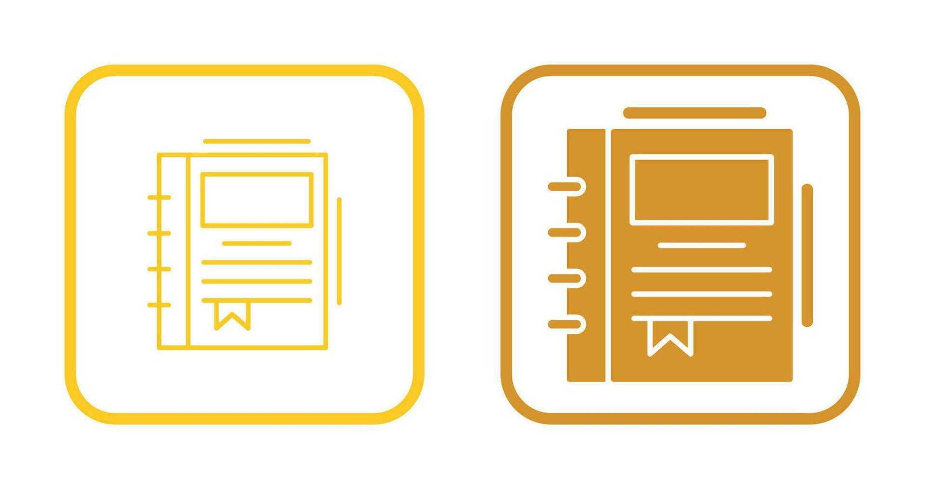 Spring Notebook Vector Icon 24968294 Vector Art at Vecteezy