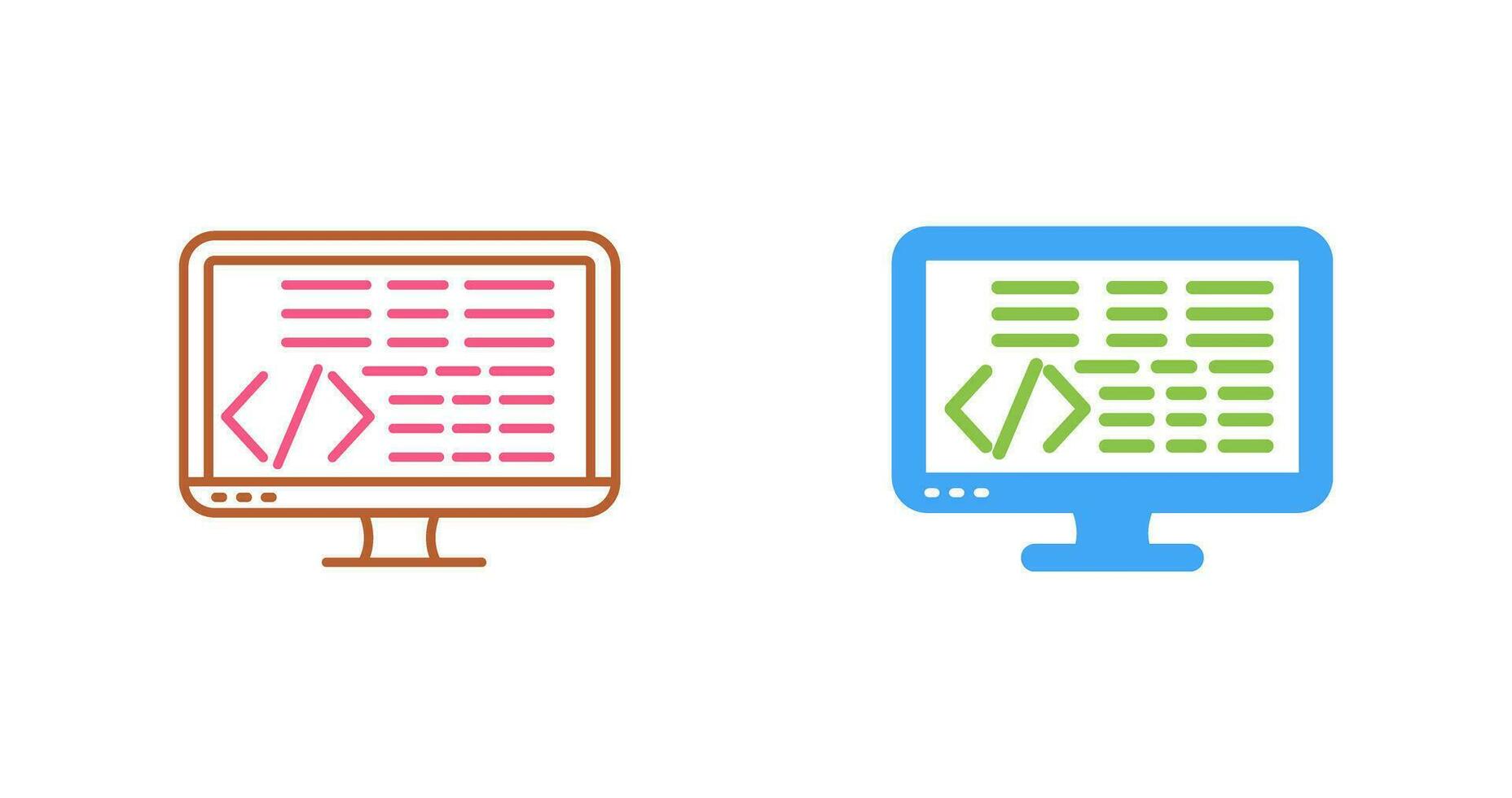 Coding Vector Icon 24972891 Vector Art at Vecteezy