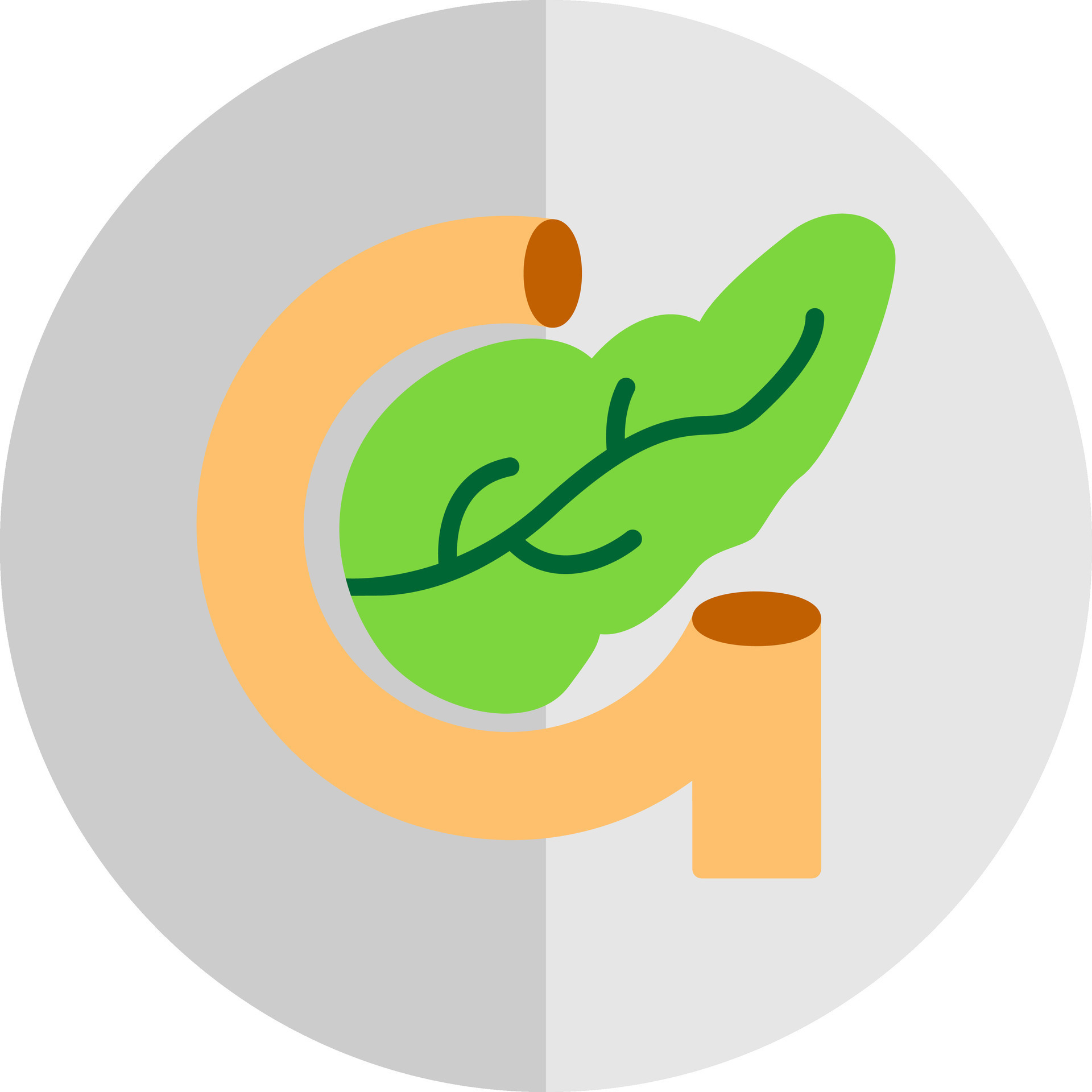 Pancreas Vector Icon Design 24975306 Vector Art At Vecteezy