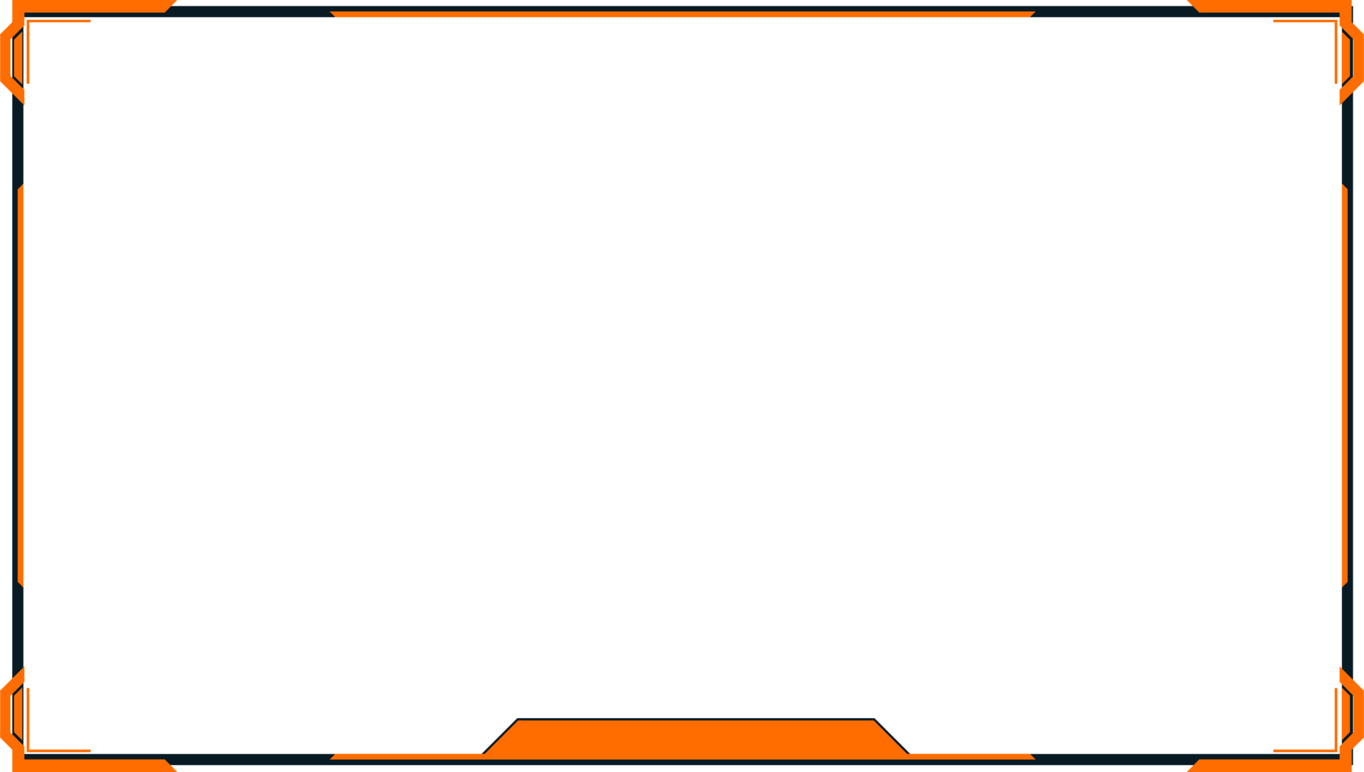 Broadcast Gaming Overlay Design With Abstract Digital Shapes Stylish Gaming Overlay And Screen