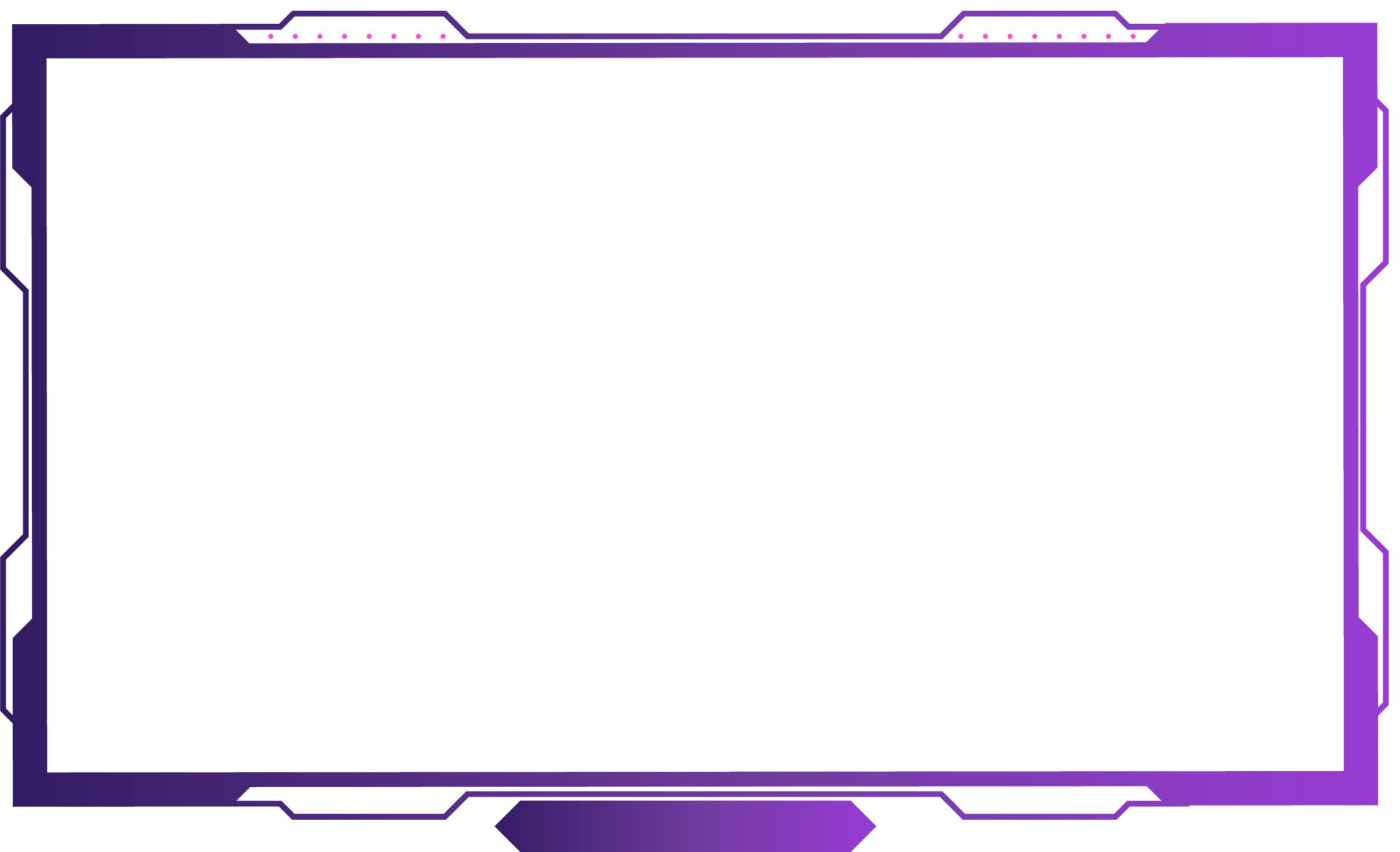 Live Gaming Overlay Design With Abstract Shapes Broadcast Screen Panel And Offline Frame
