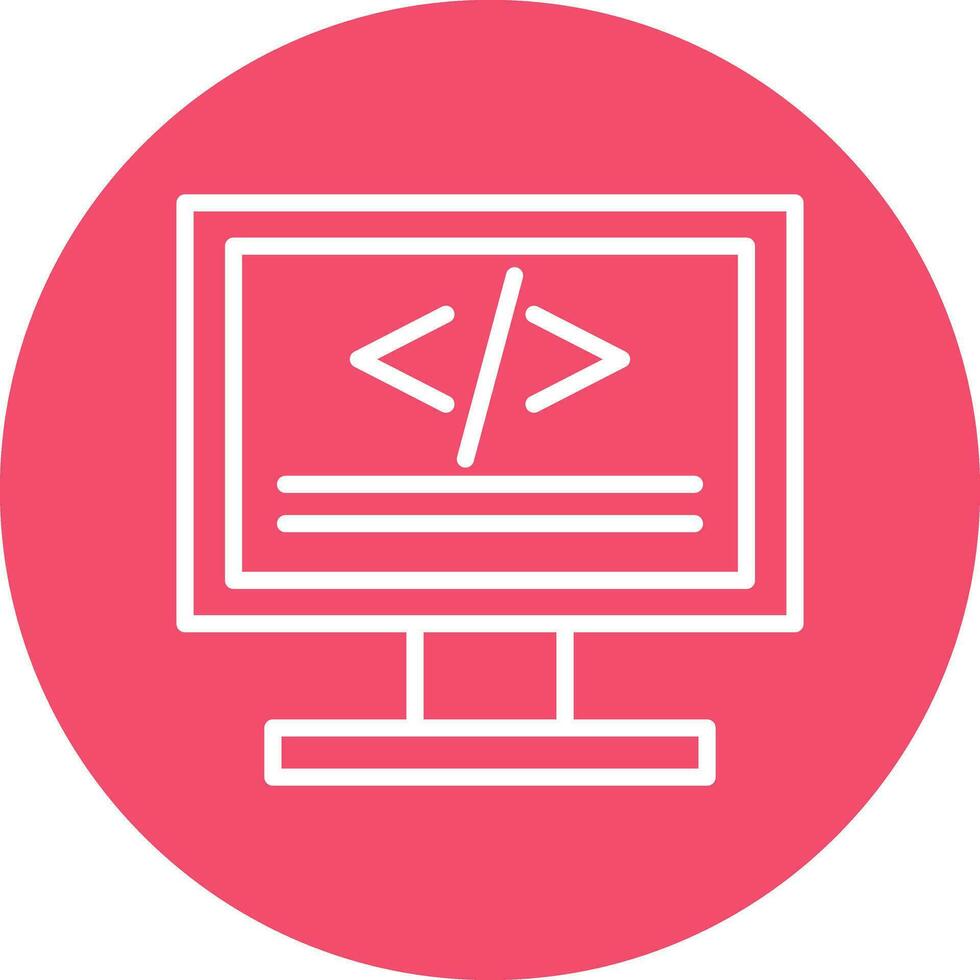 codificación vector icono diseño 24980784 Vector en Vecteezy