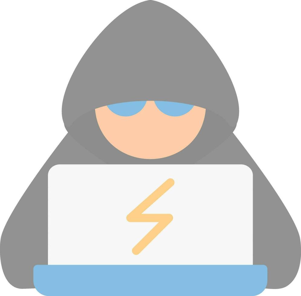 Hacker Vector Icon Design 24981275 Vector Art at Vecteezy