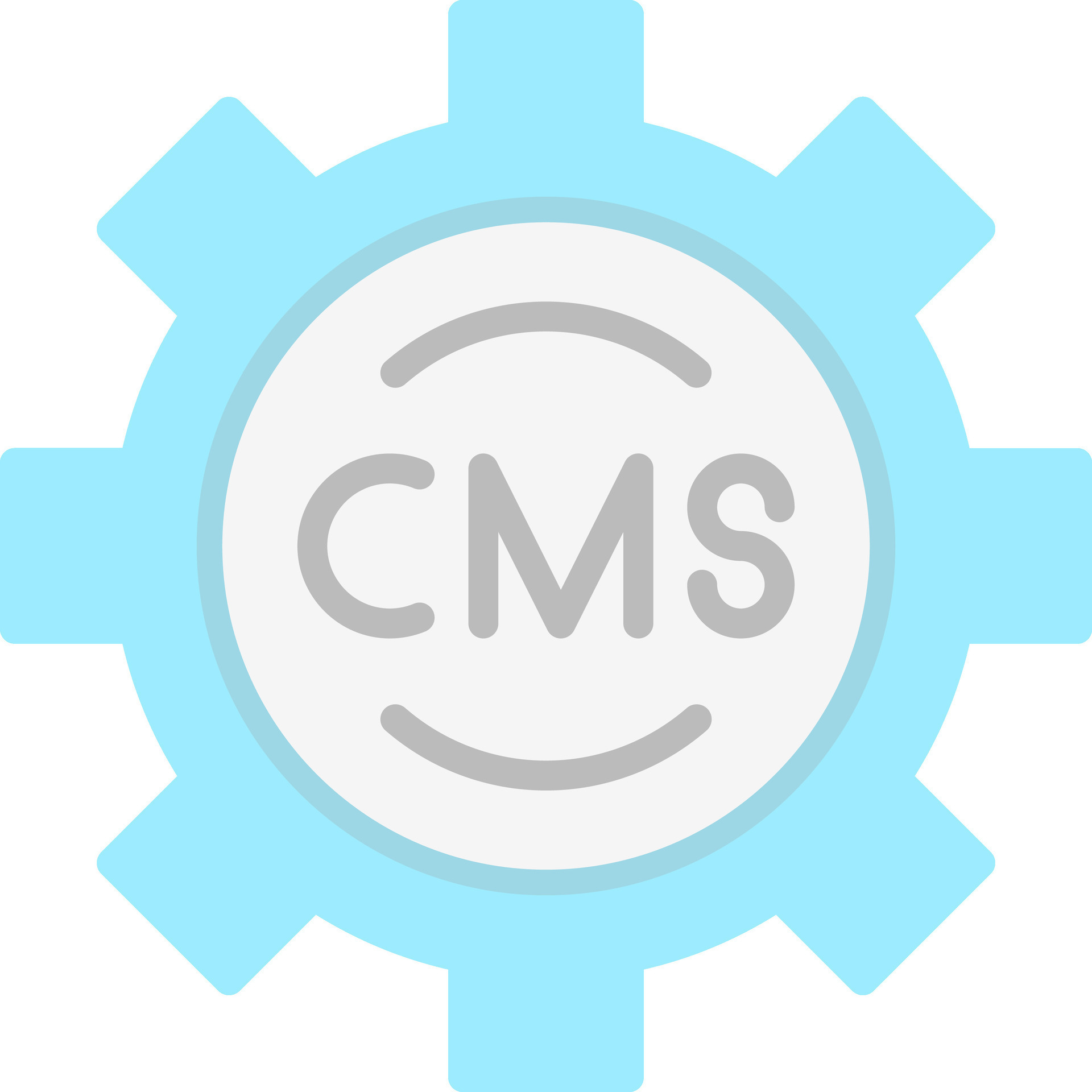 CMS Vector Icon Design 24981310 Vector Art at Vecteezy