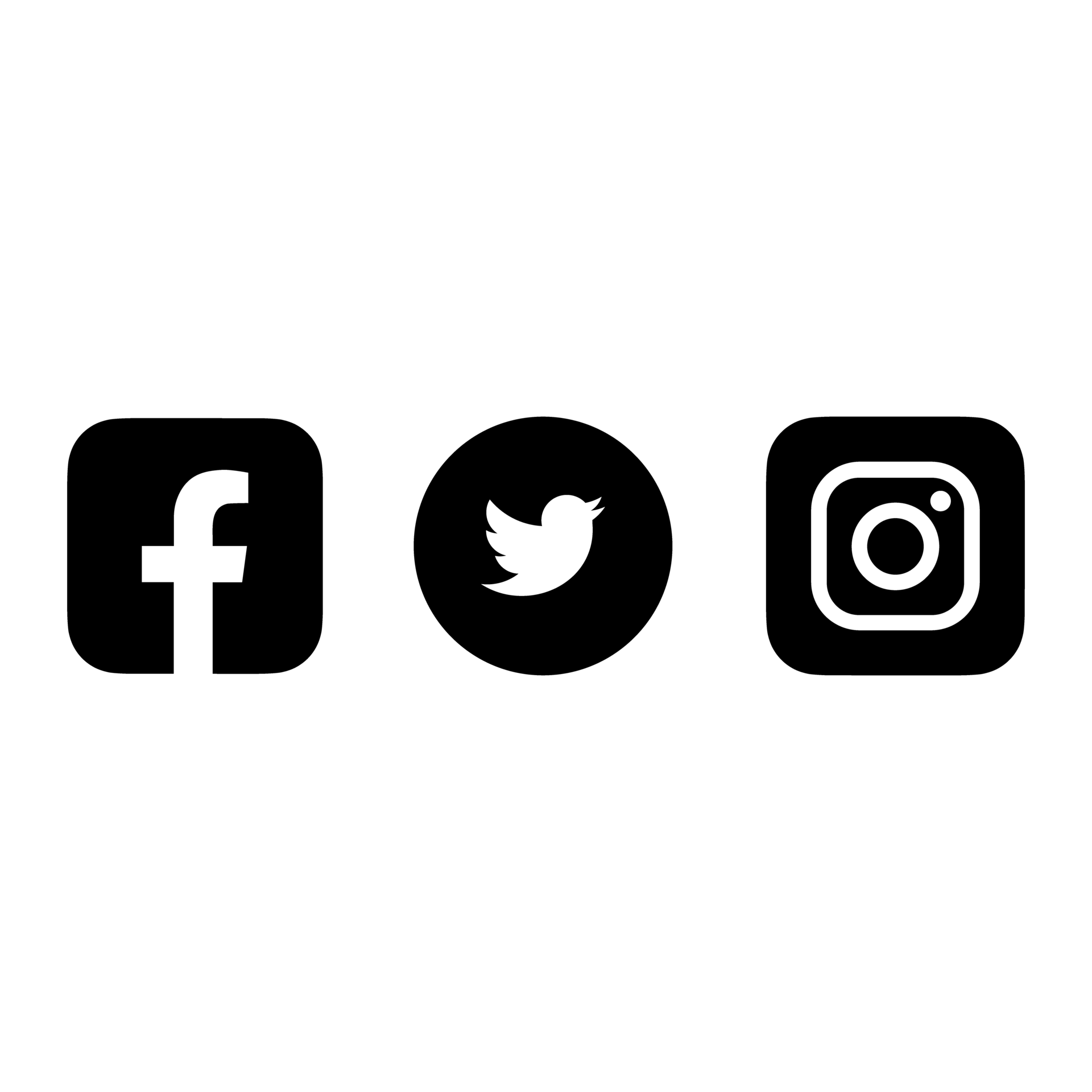 Facebook Twitter instagram logo transparent png 24983676 PNG Facebook Twitter instagram logo transparent png 24983676 PNG