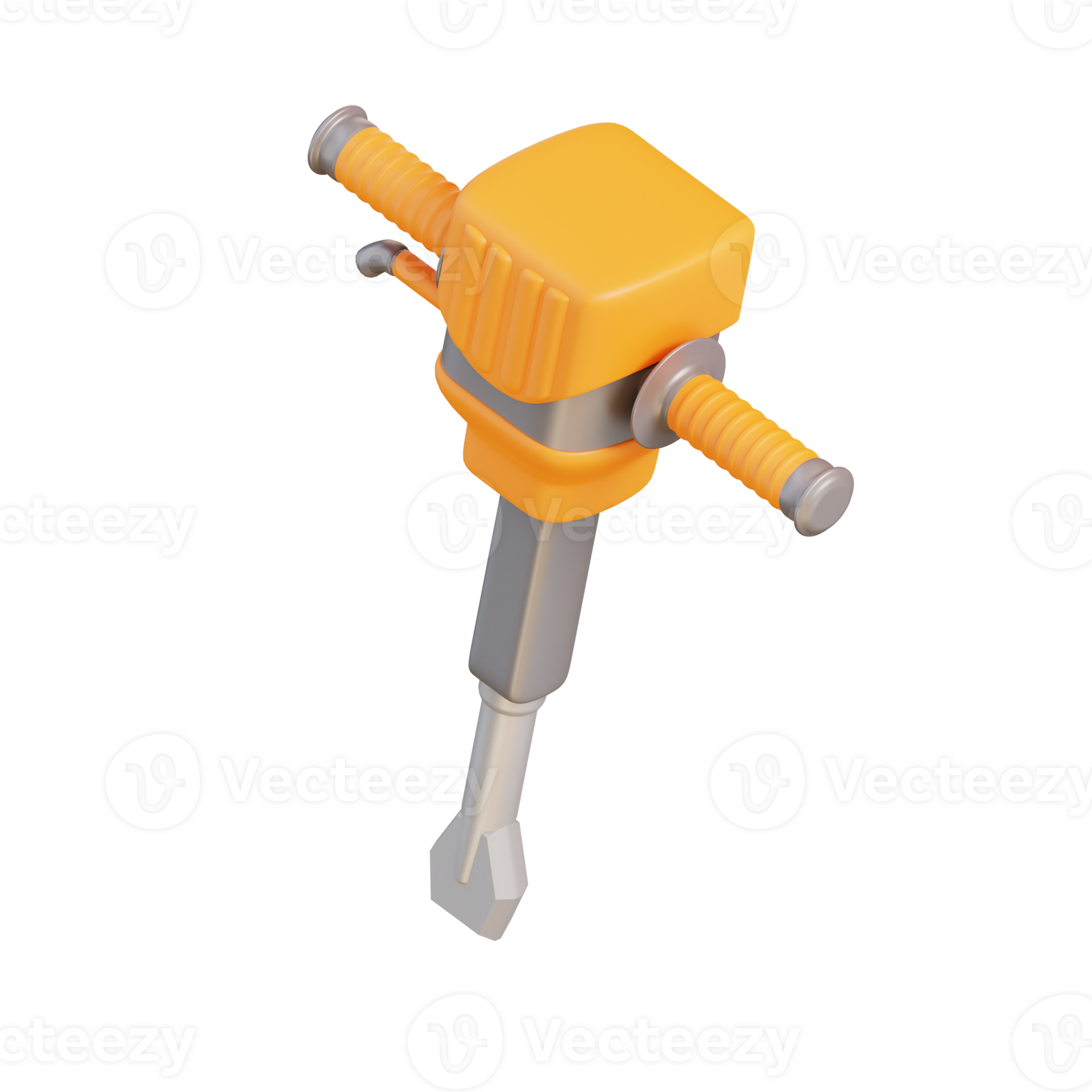 3d illustration jack hammer 24984724 PNG