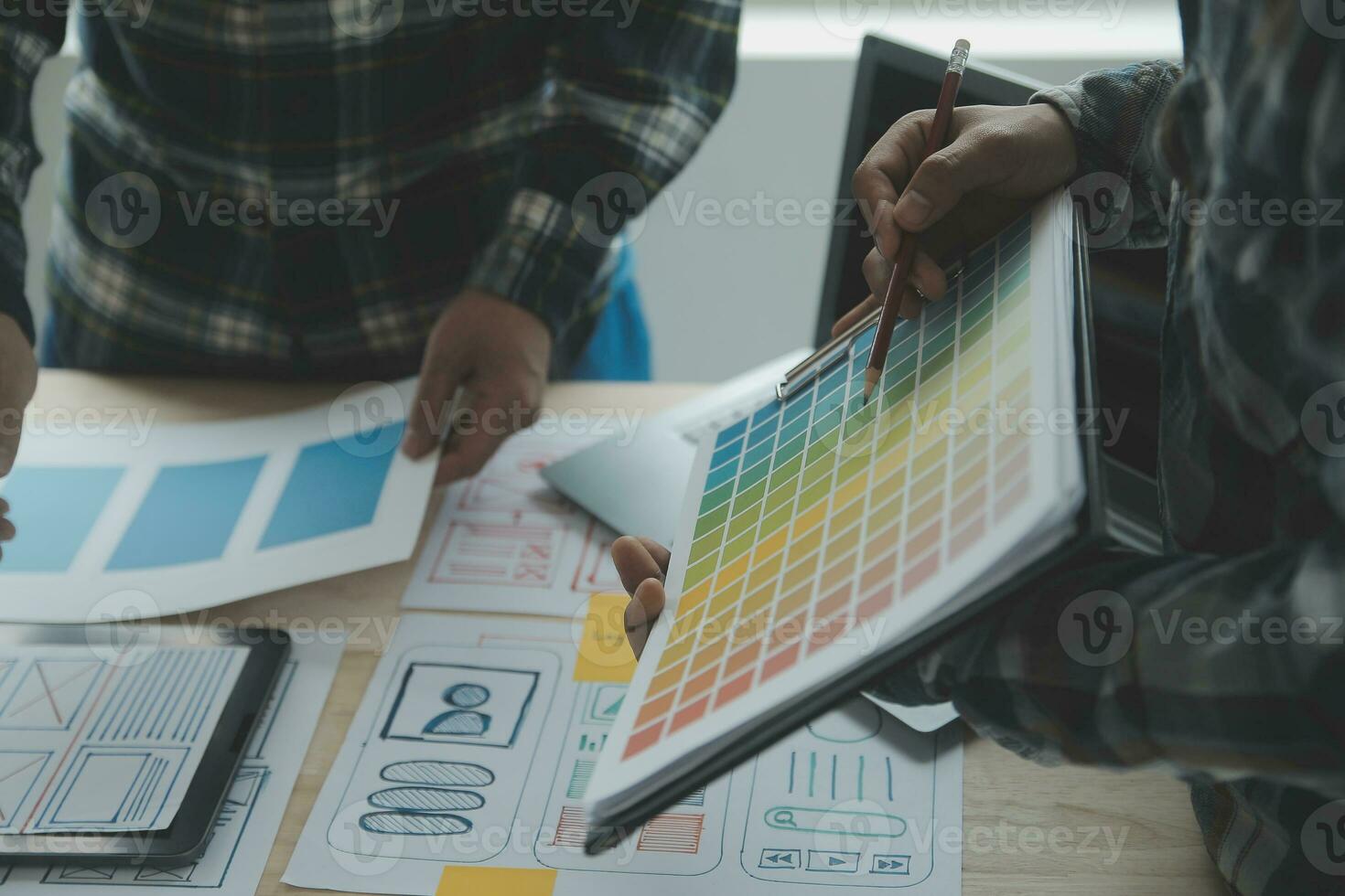 UX UI and Programming development technology. 24989565 Stock Photo at ...