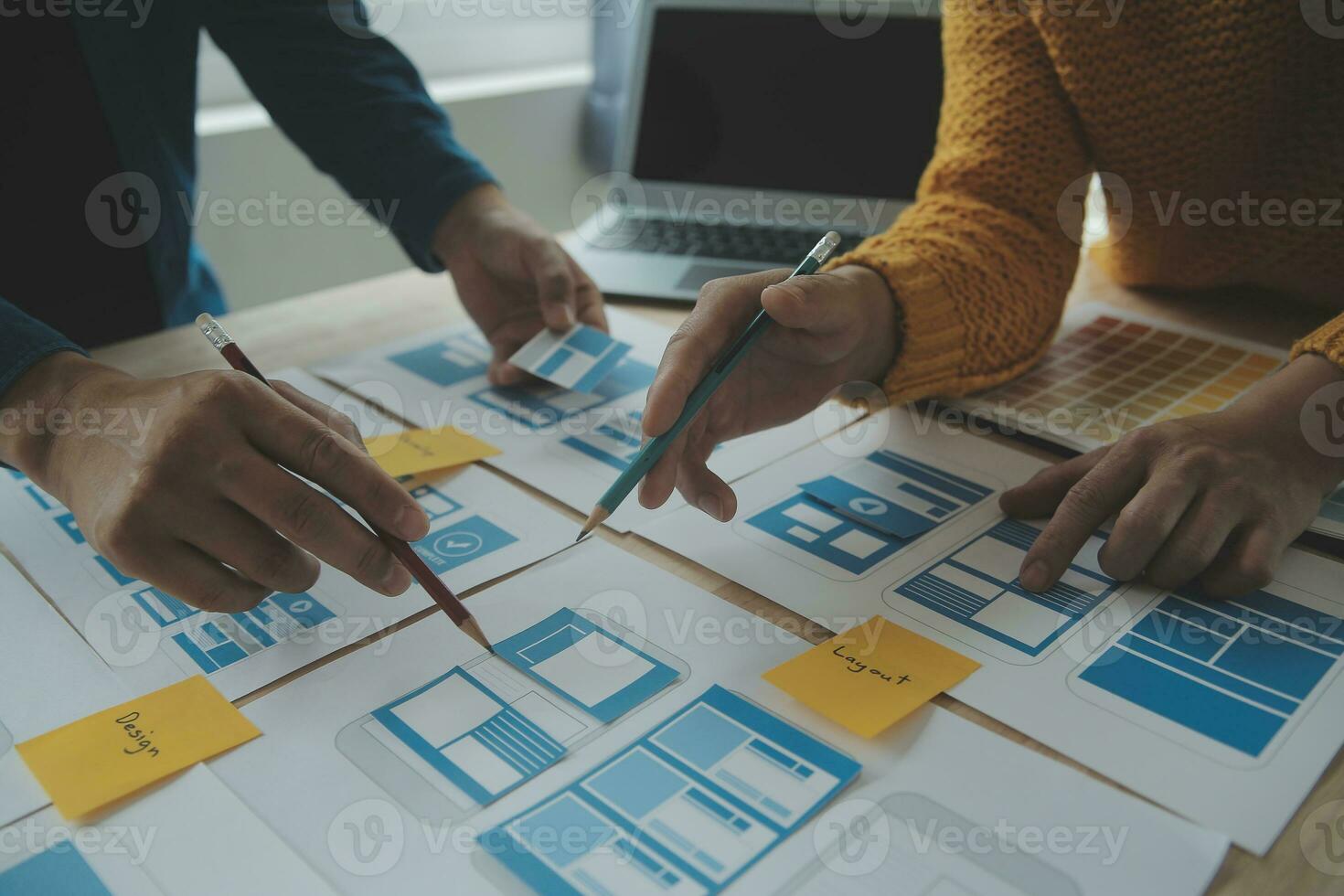UX UI and Programming development technology. 24989577 Stock Photo at ...