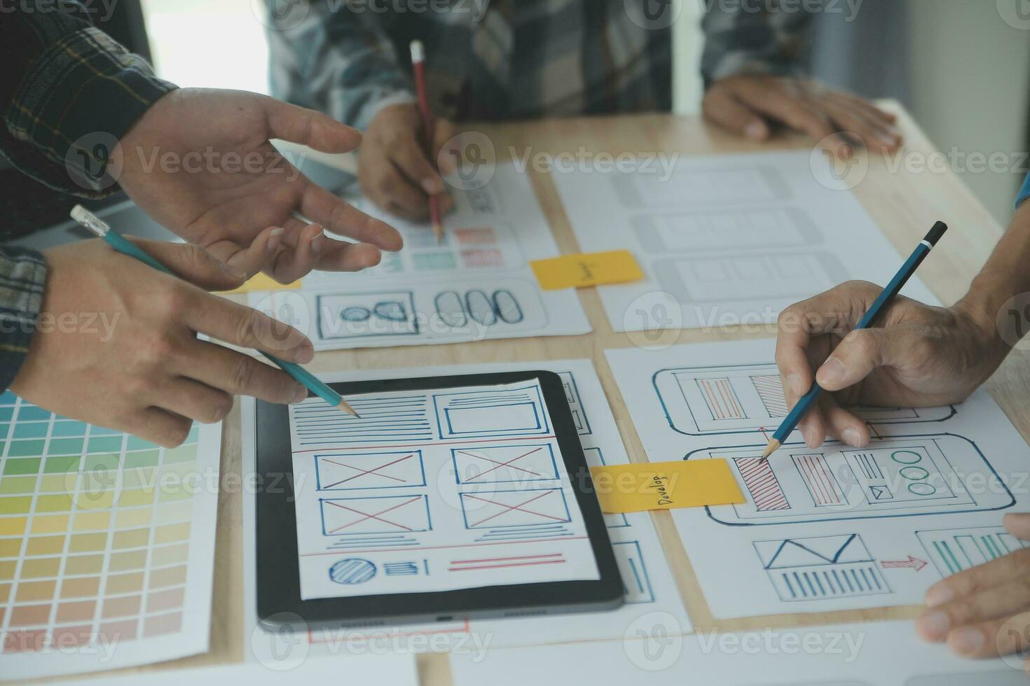 UX UI and Programming development technology. 24989609 Stock Photo at ...