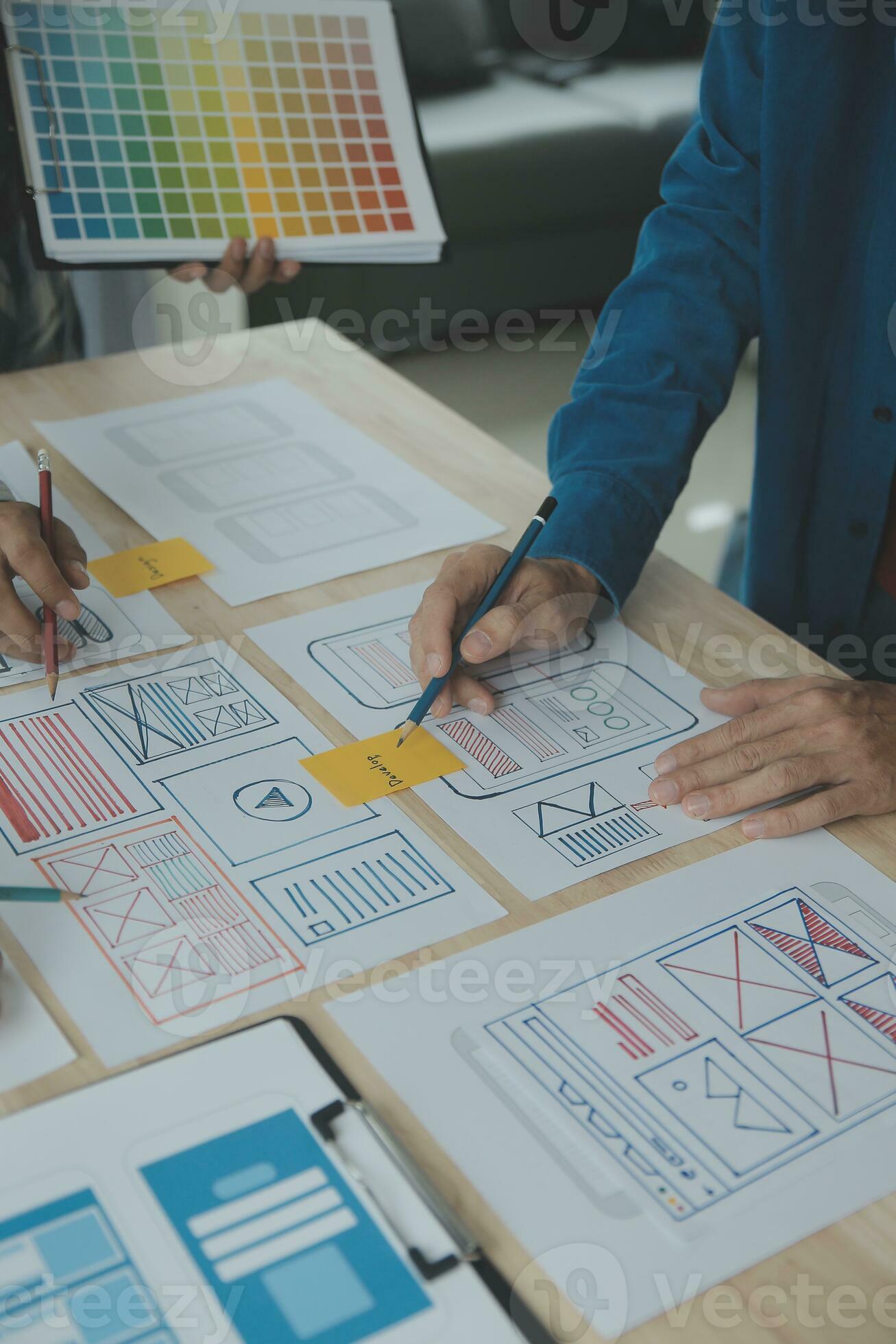 UX UI and Programming development technology. 24989619 Stock Photo at ...