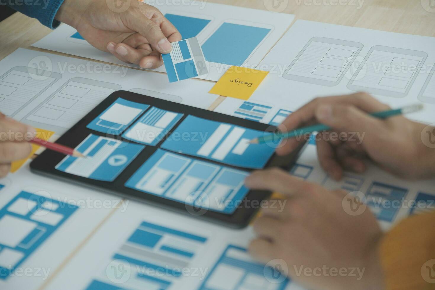 UX UI and Programming development technology. 24989627 Stock Photo at ...