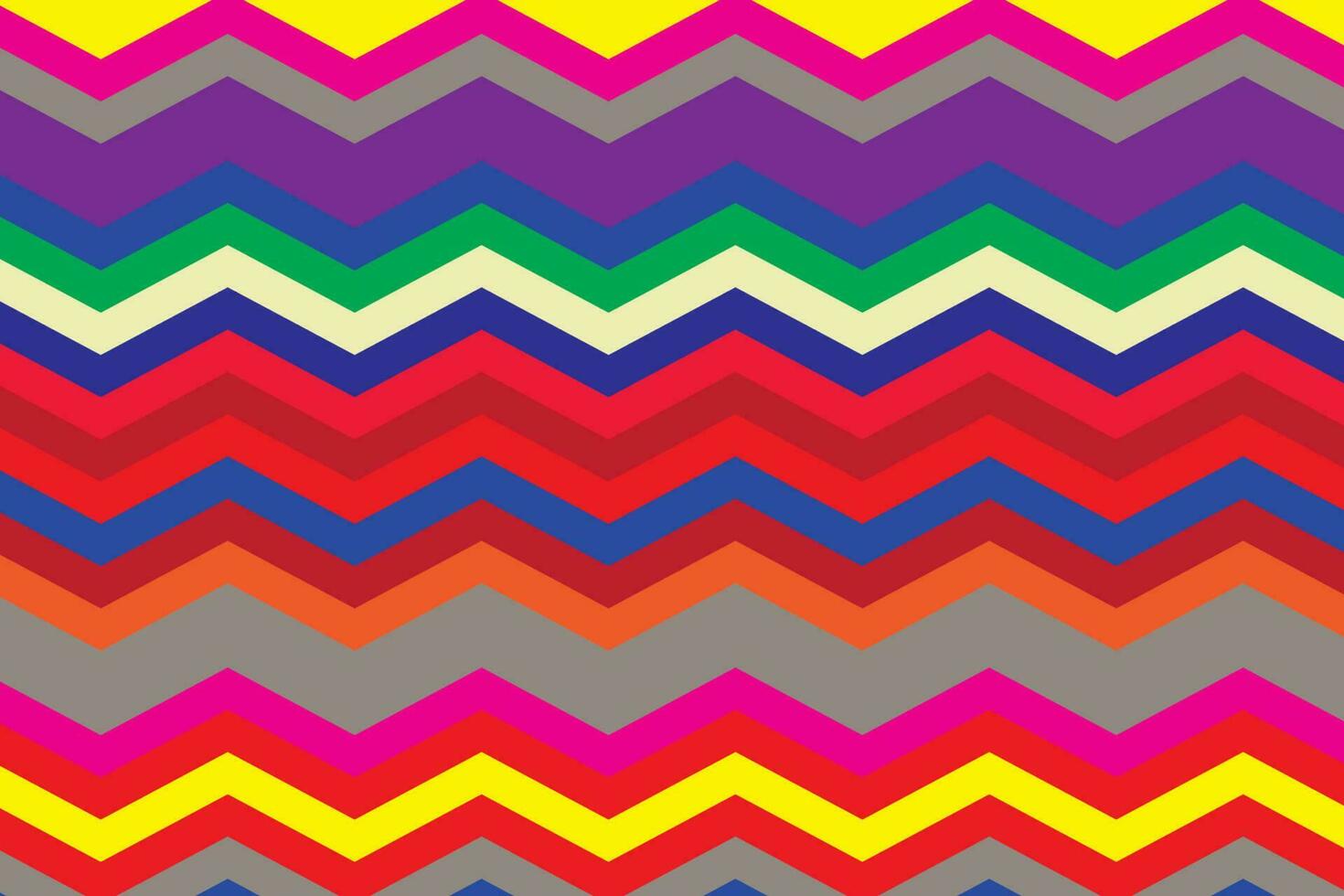 Colorful chevron lines texture seamless pattern. Zig zag stripe herringbone vector background ...