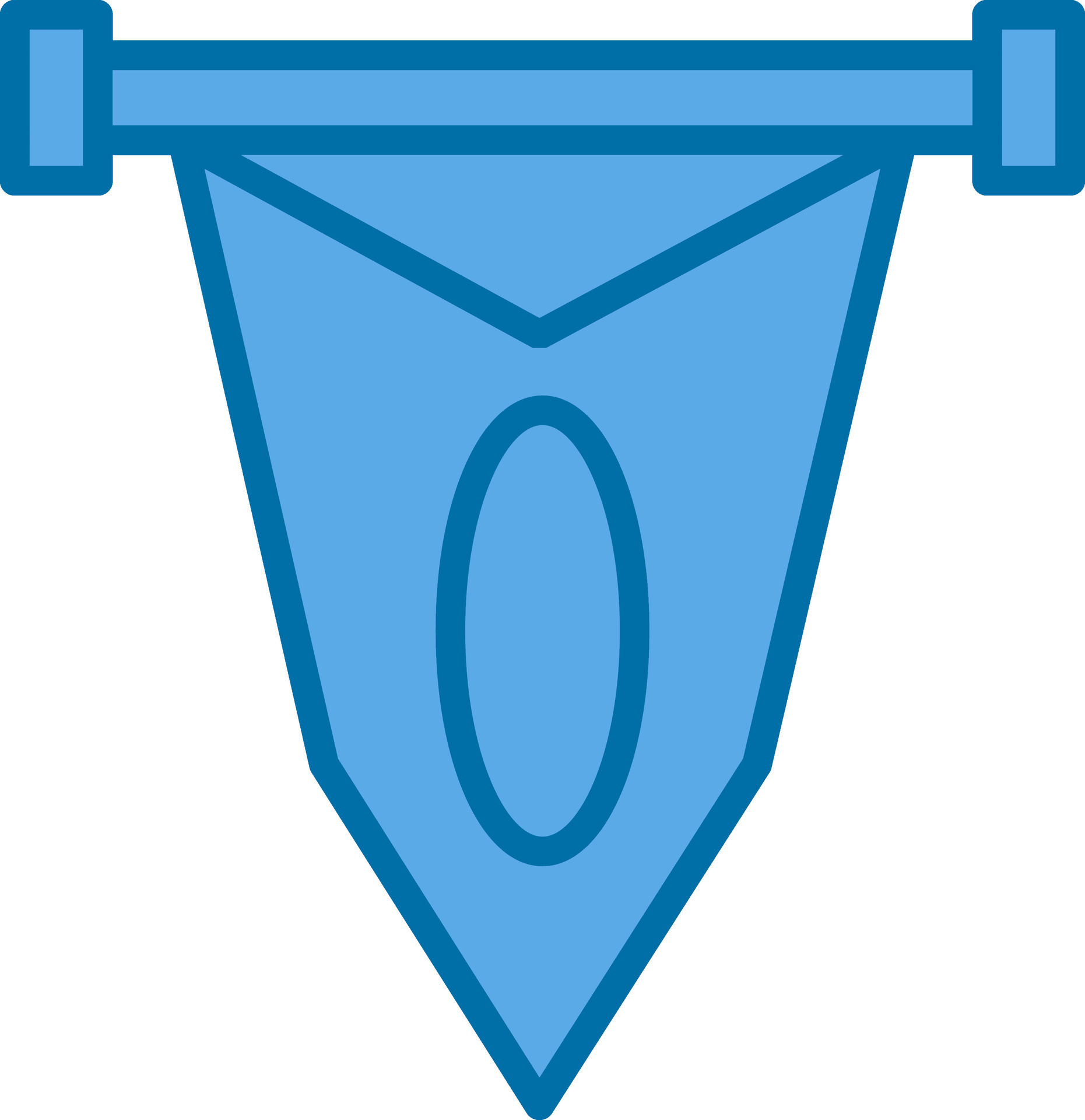 Pennant Vector Icon Design 24996634 Vector Art At Vecteezy