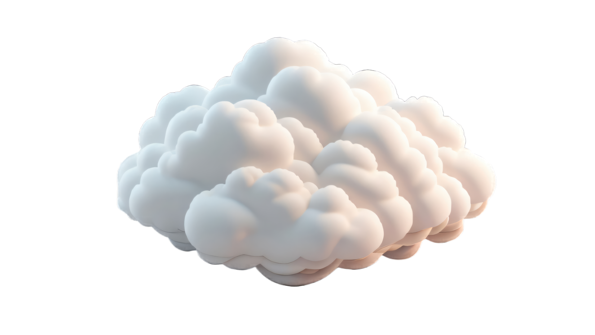 3d illustration of cloud on transparent background, for illustration ... 3d illustration of cloud on transparent background, for illustration ...