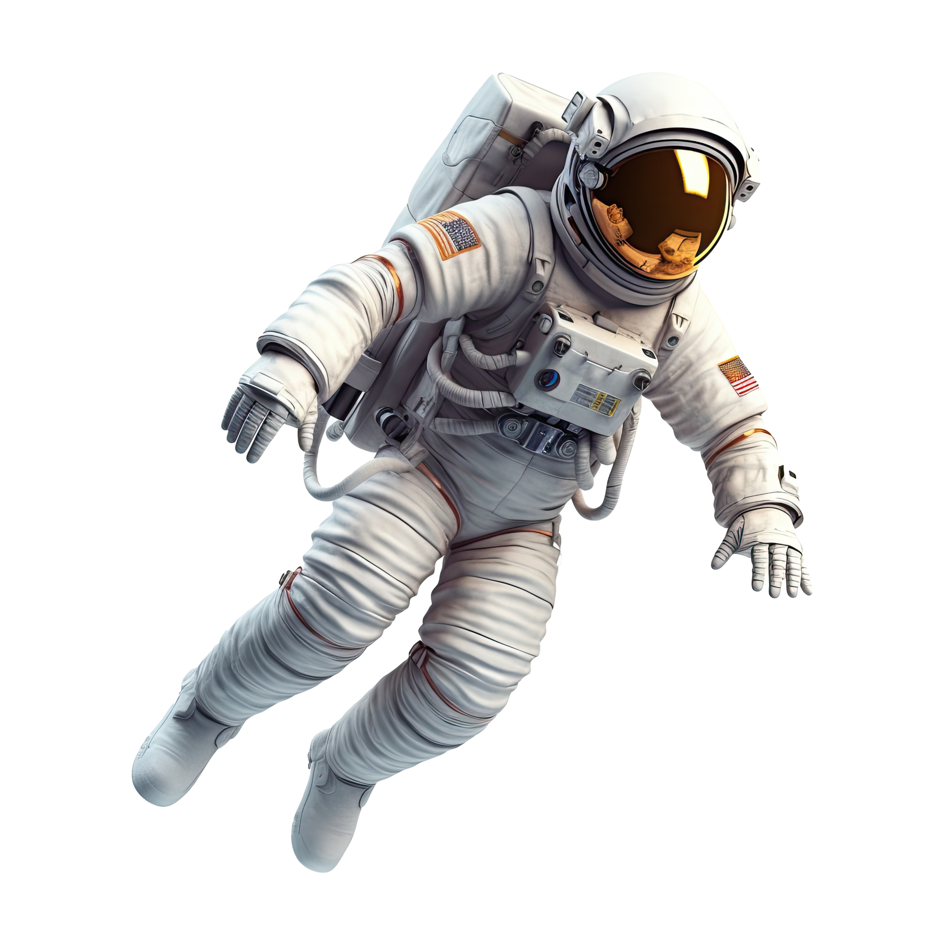 Astronaut With No Background Astronaut With No Background