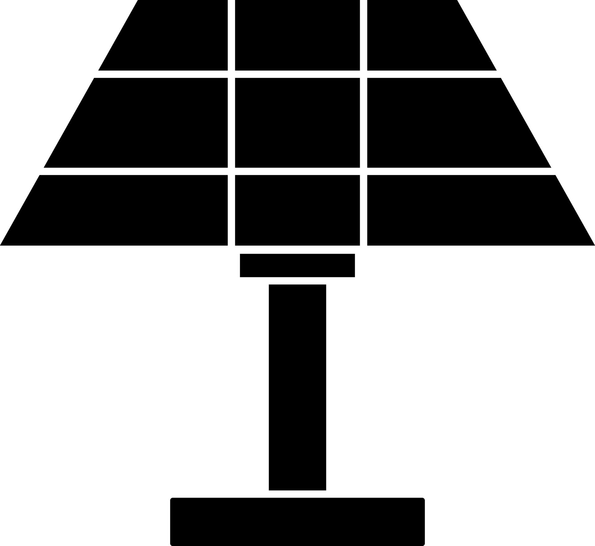 Solar panel flat icon. 25006607 Vector Art at Vecteezy