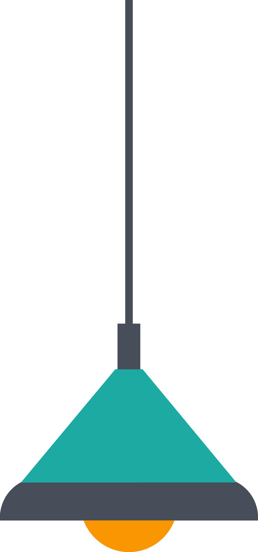 Flat Illustration Of Hanging Ceiling Lamp 25009285 Vector Art At Vecteezy