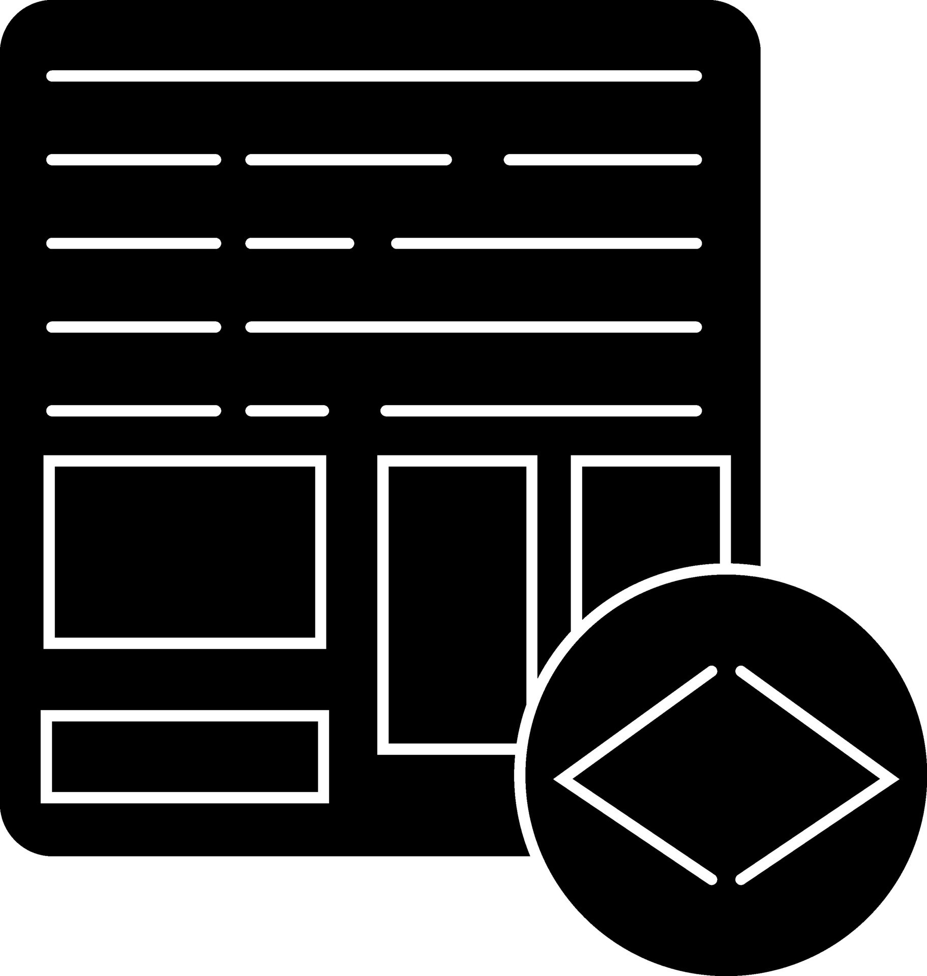 Coding window icon or symbol. 25009699 Vector Art at Vecteezy