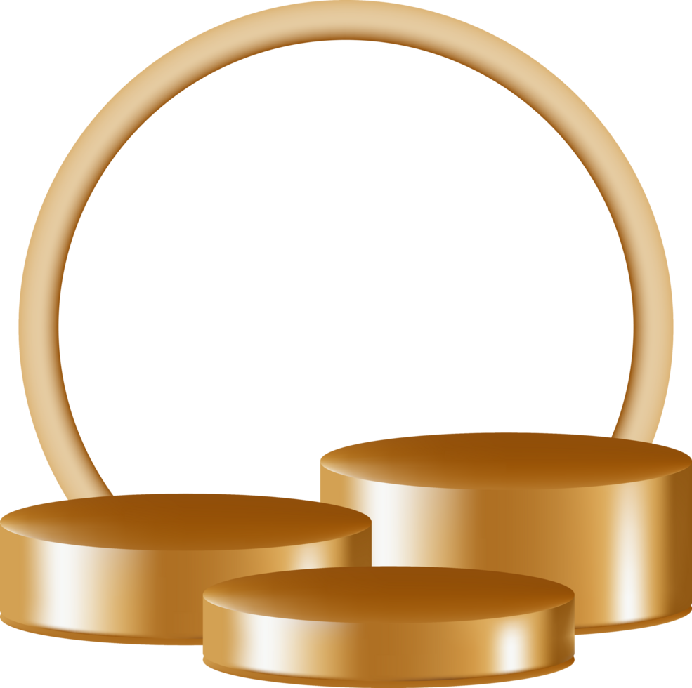 3d realistic gold podium display 25027364 PNG 3d realistic gold podium display 25027364 PNG