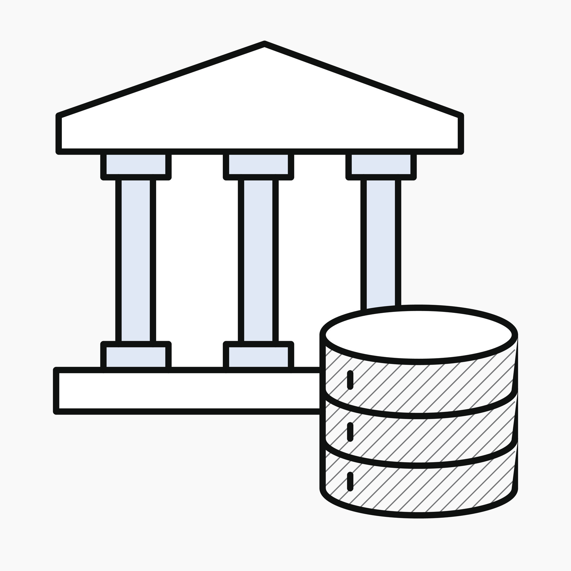 Data Governance Icon - Vector Illustration. Pixel Perfect Editable ... Data Governance Icon - Vector Illustration. Pixel Perfect Editable ...