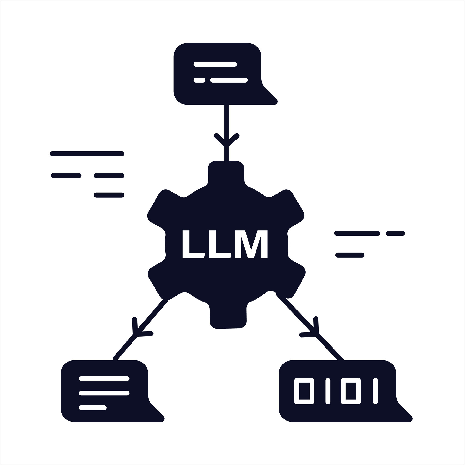 Large Language Model - Advanced Text Generation AI. Vector Editable ... Large Language Model - Advanced Text Generation AI. Vector Editable ...